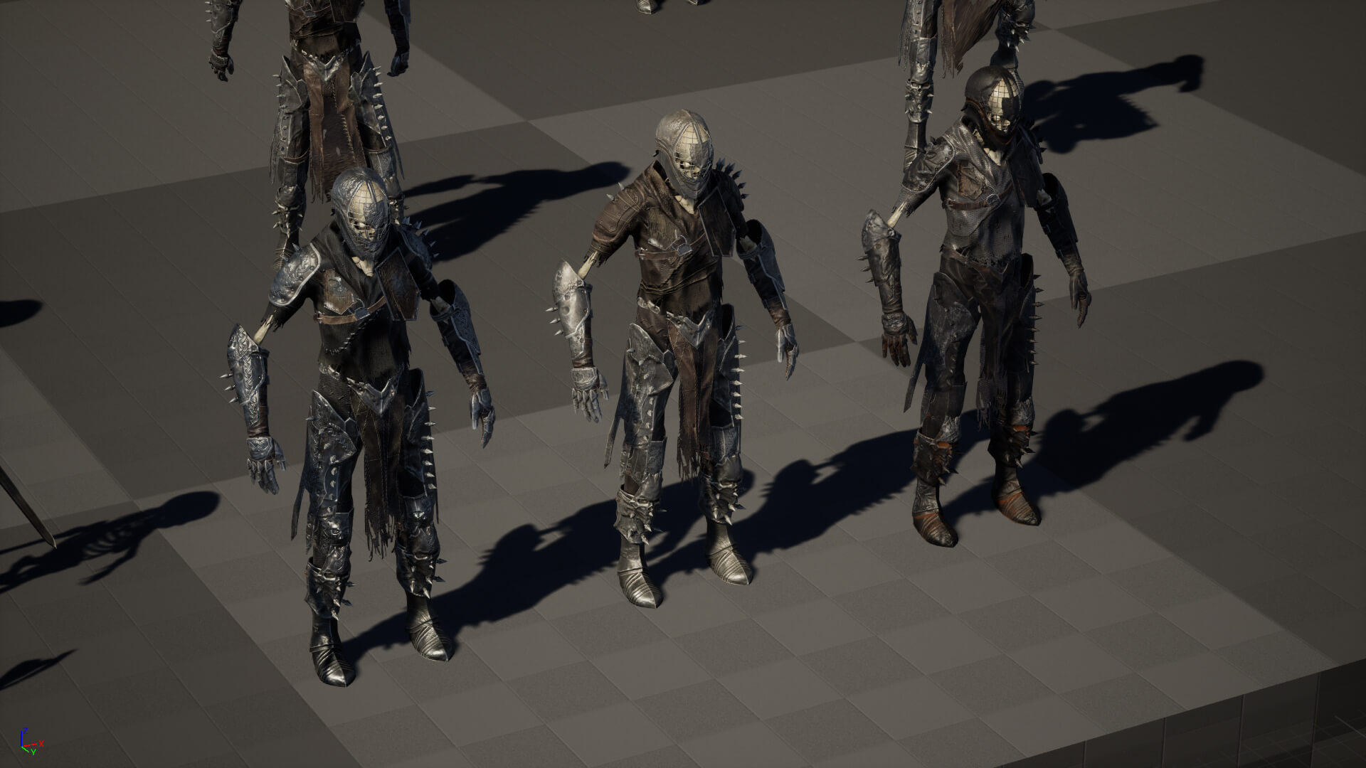 Skeleton2 Game Ready - 3D Model by andryuha1981