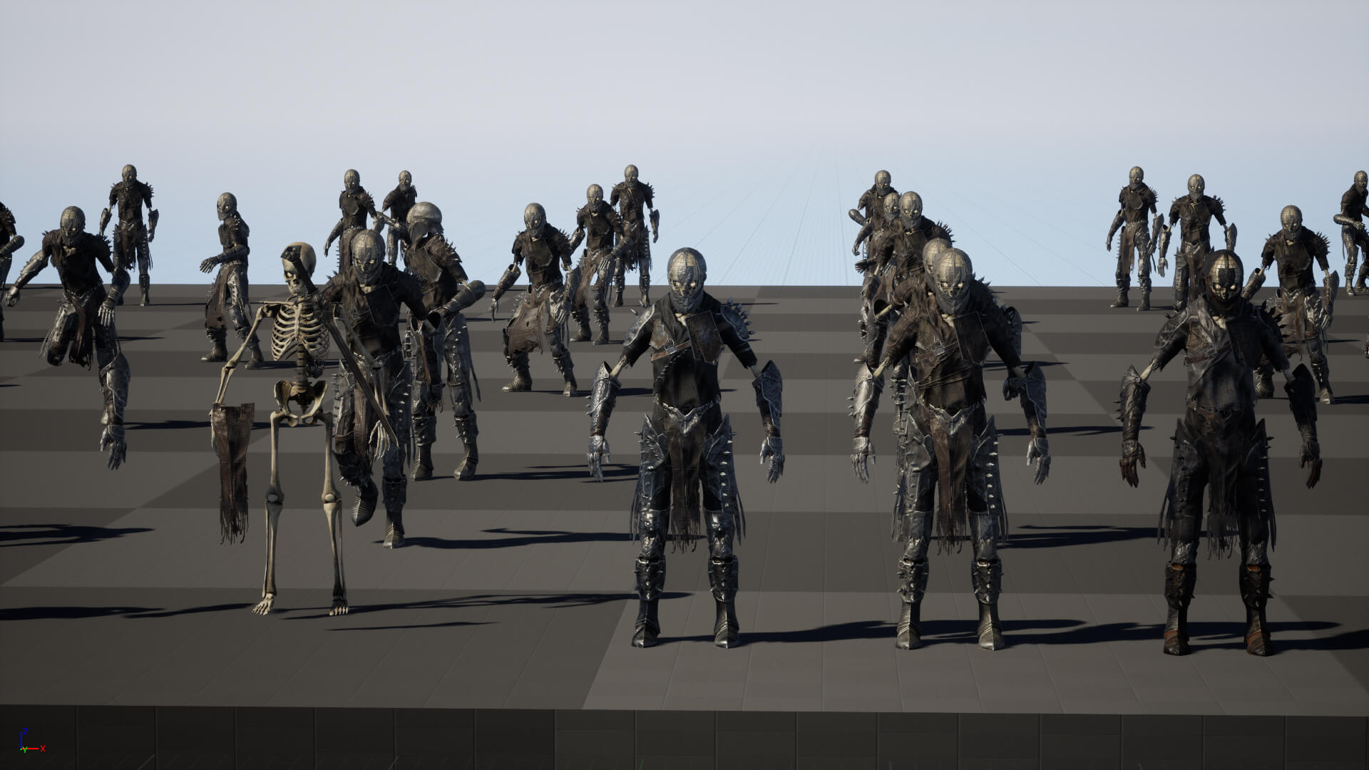 Skeleton2 Game Ready - 3D Model by andryuha1981