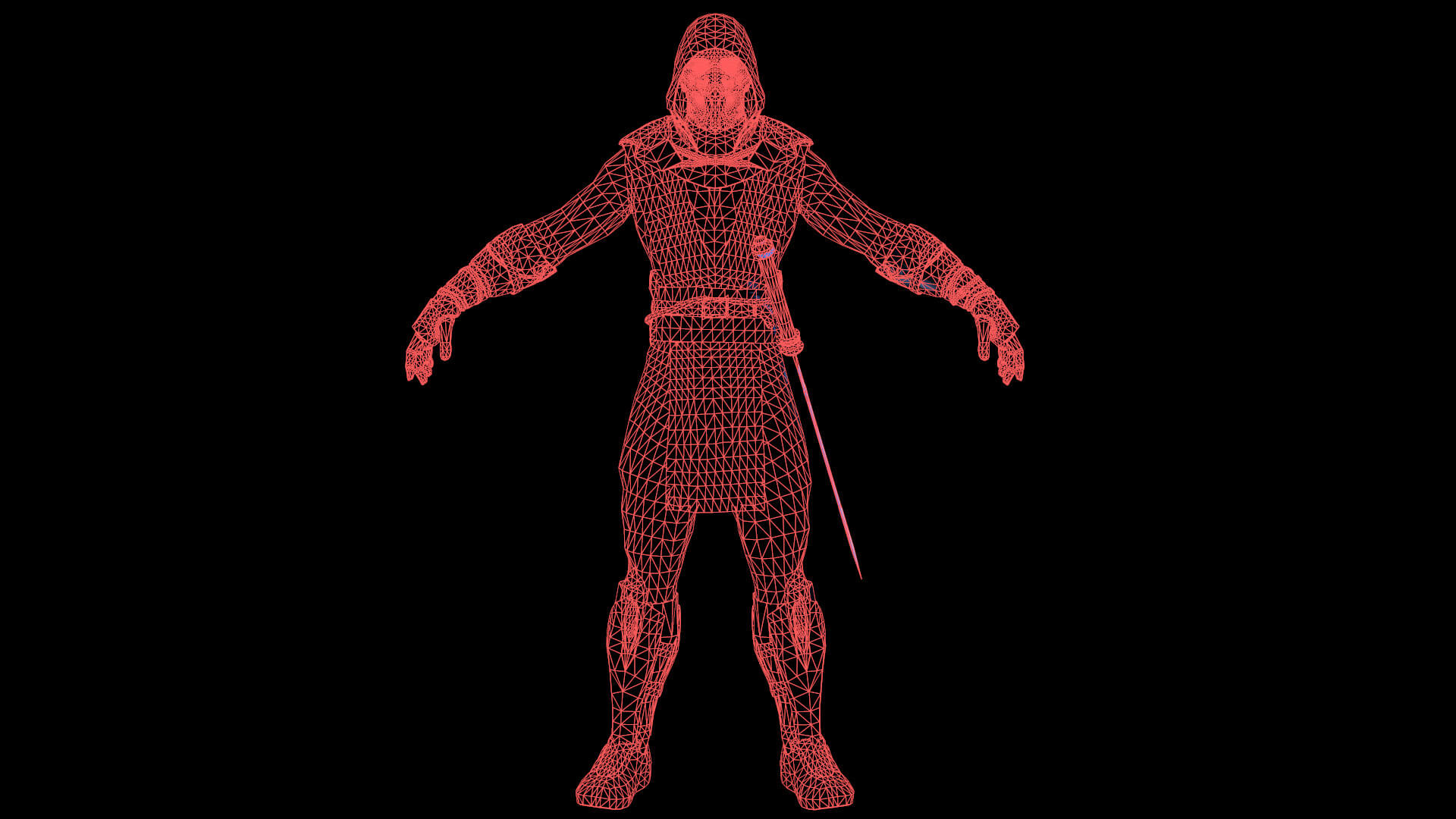 Space Knight - 3D Model by andryuha1981