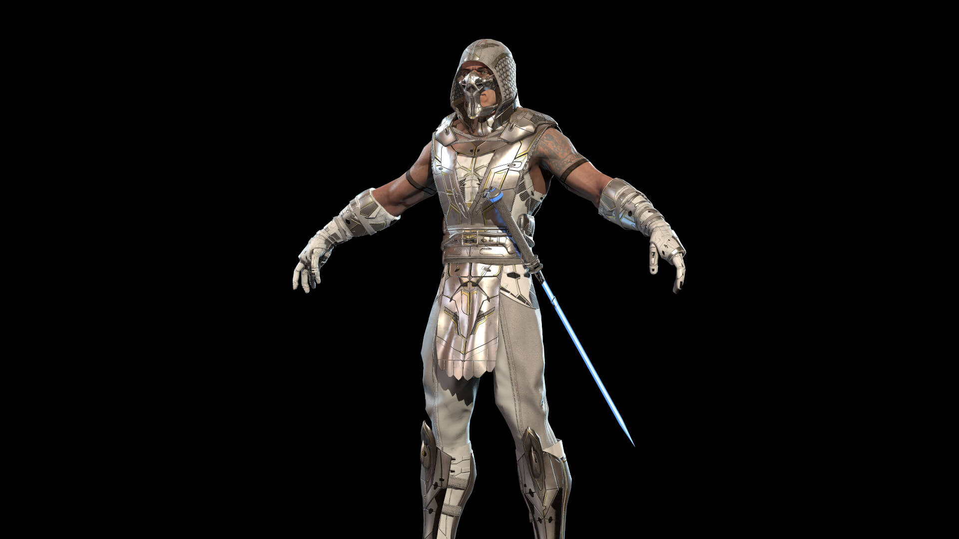 Space Knight - 3D Model by andryuha1981