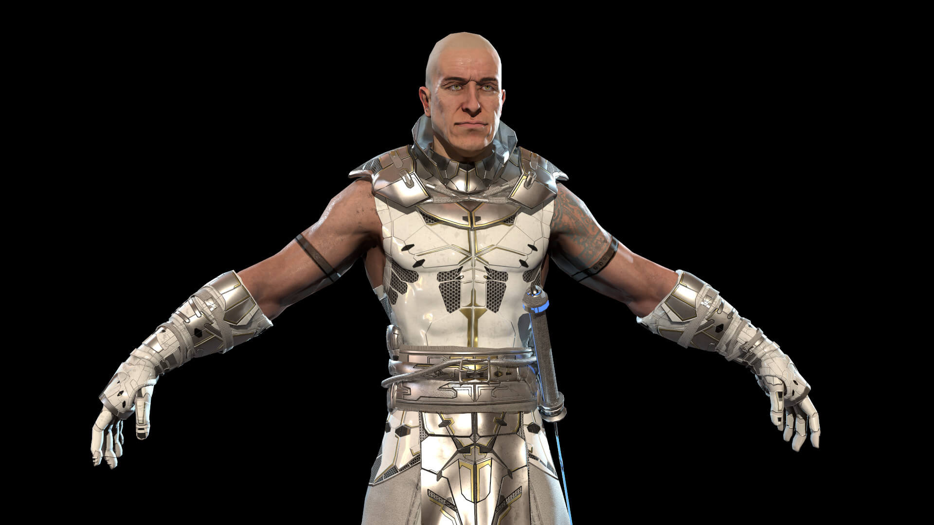 Space Knight - 3D Model by andryuha1981