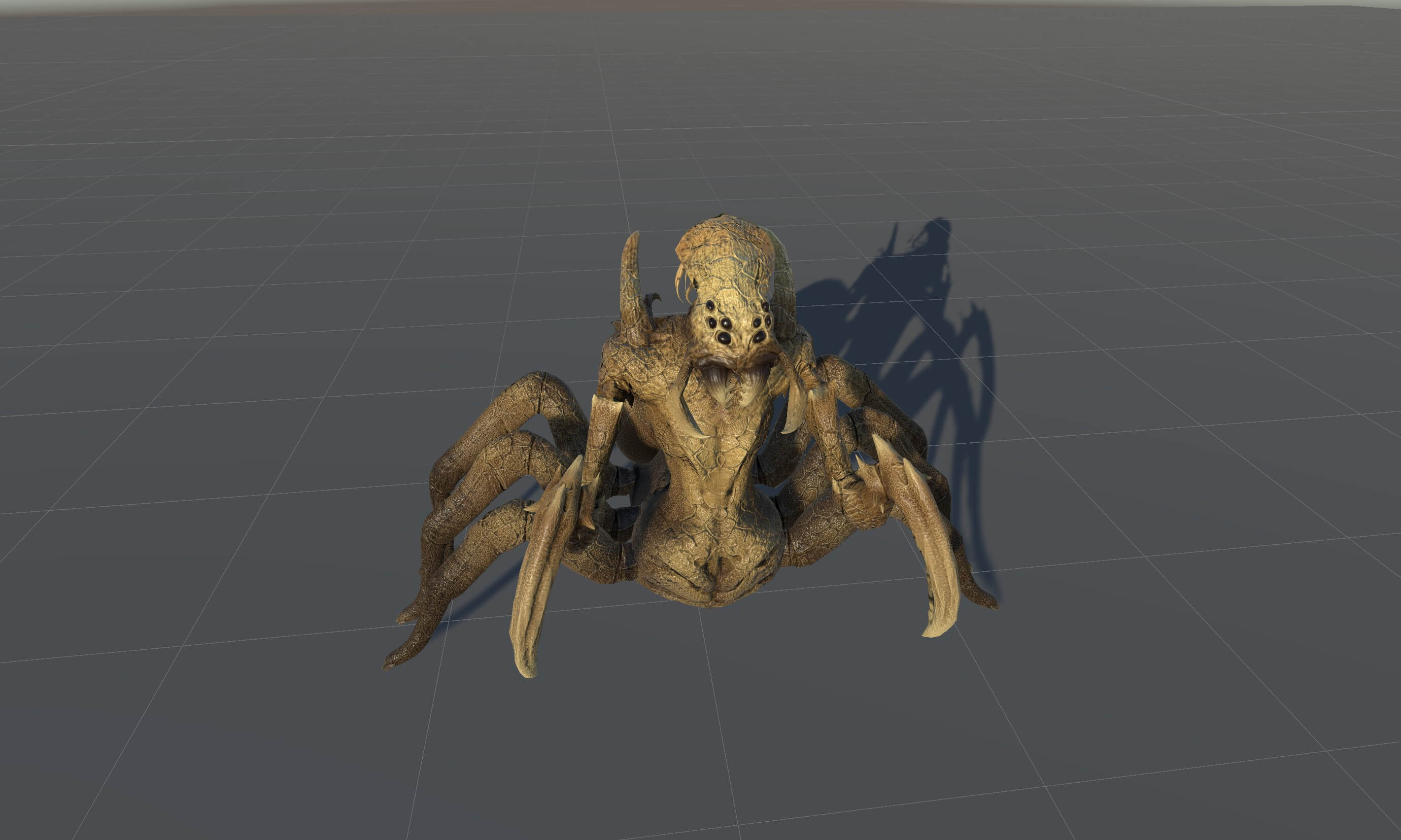 Spider Monster - 3D Model by andryuha1981