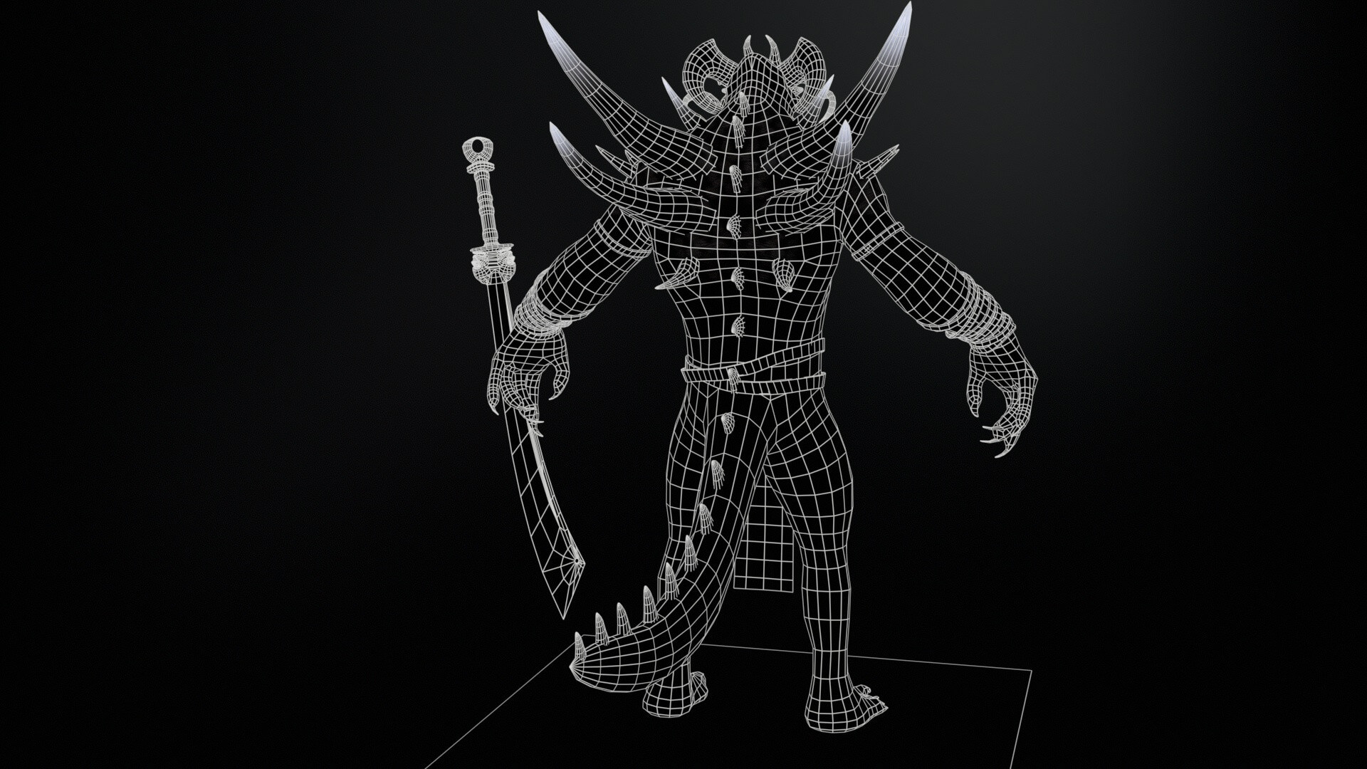 Super Demon 2 - 3D Model by andryuha1981