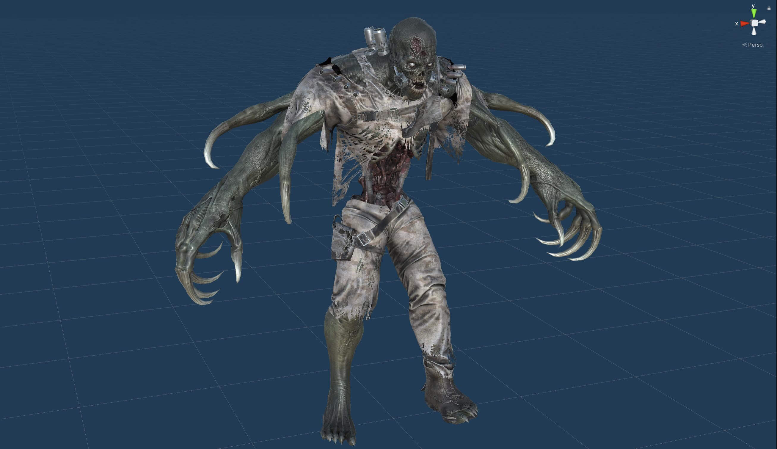 Super Zombie 3 - 3D Model by andryuha1981