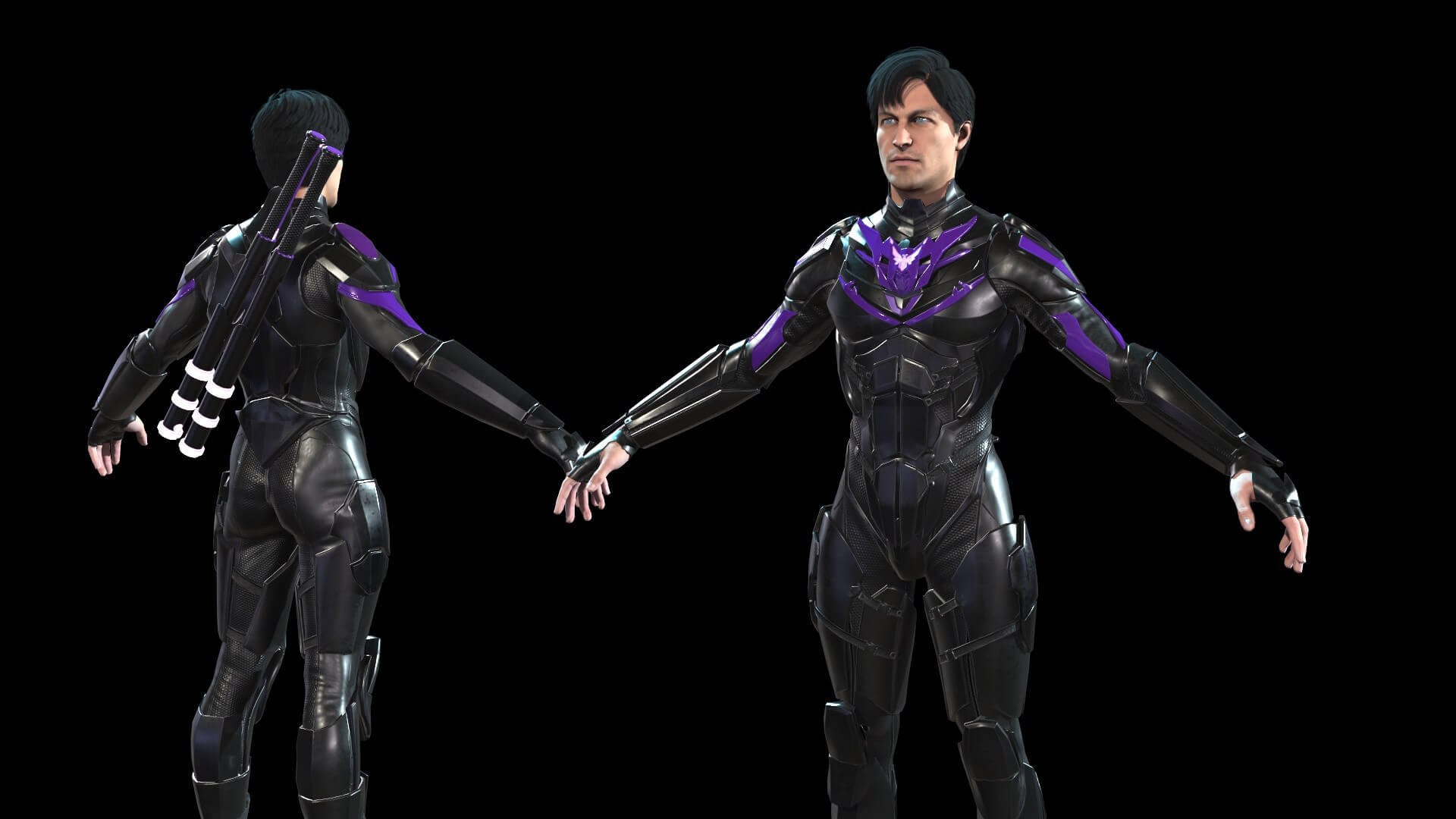 Superhero Game Ready - 3D Model by andryuha1981