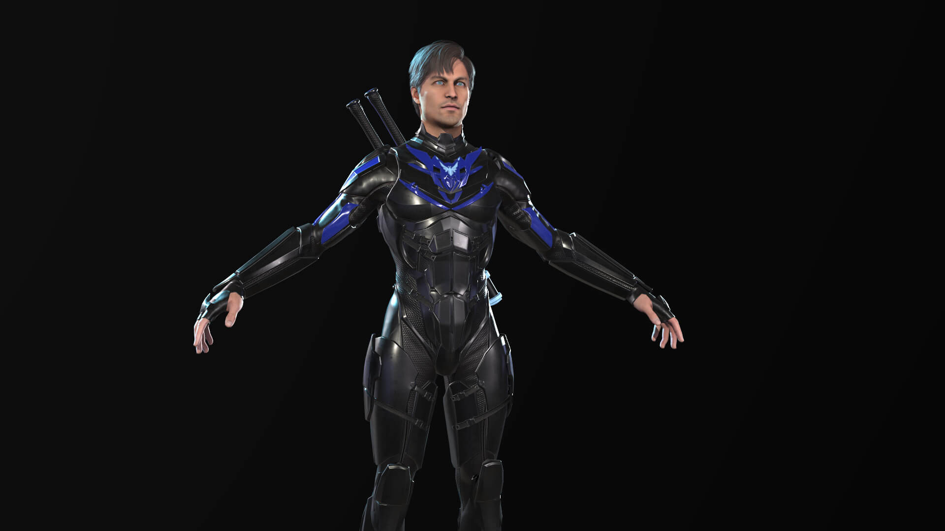 Superhero Game Ready - 3D Model by andryuha1981