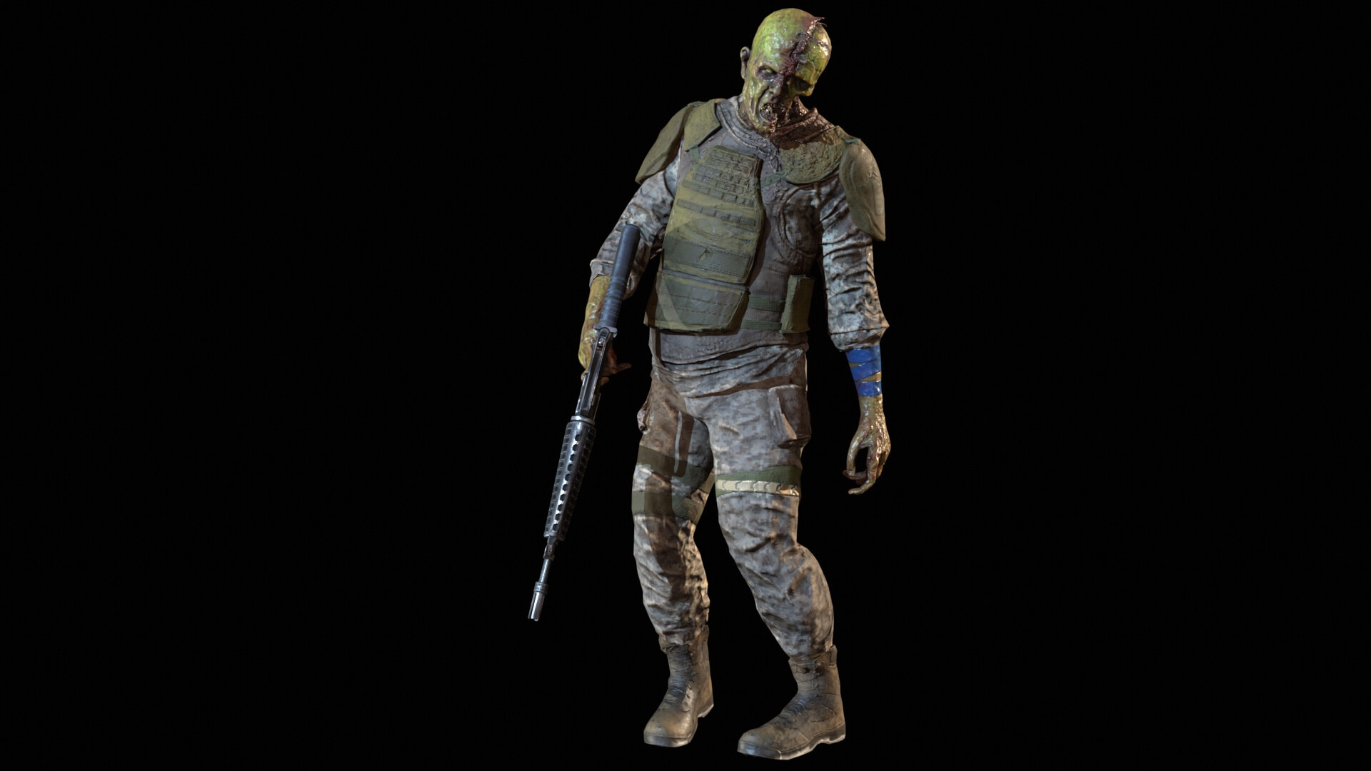 Superzombie7 - 3D Model by andryuha1981