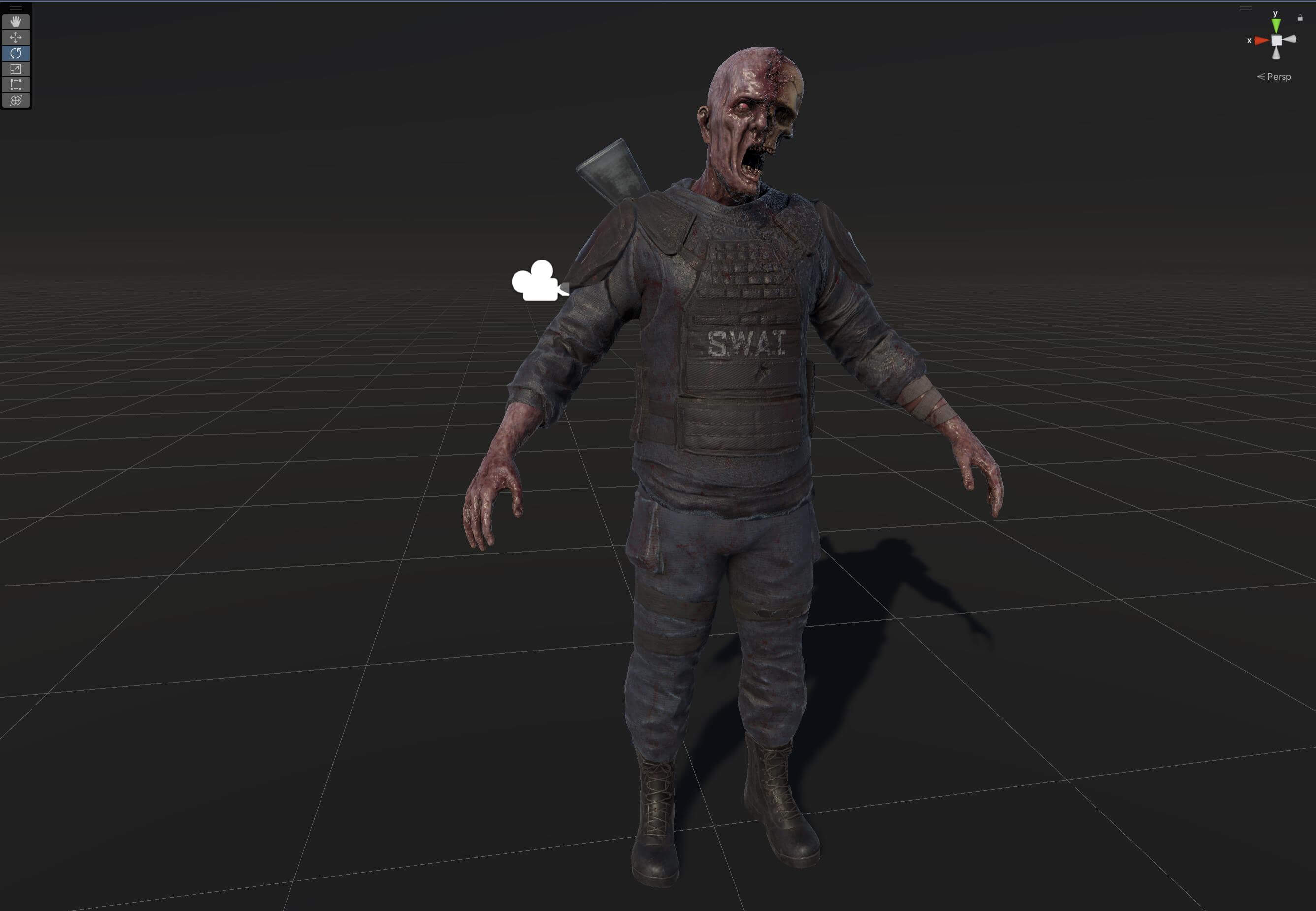 Superzombie7 - 3D Model by andryuha1981