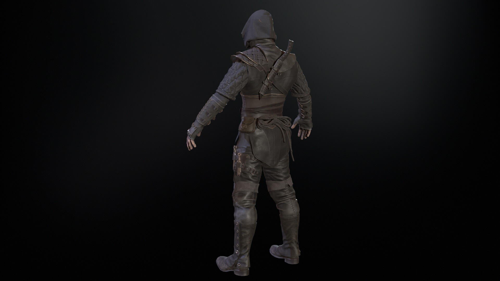 Thief Game Ready - 3D Model by andryuha1981