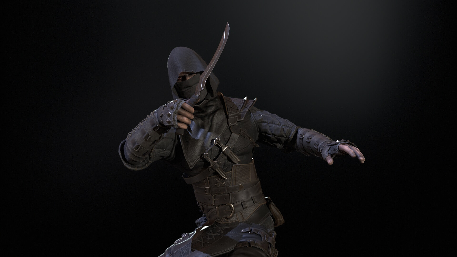 Thief Game Ready - 3D Model by andryuha1981