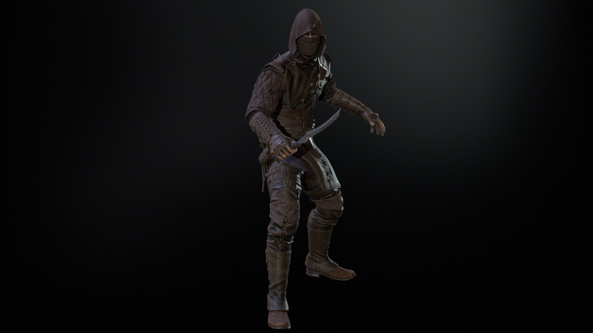 Thief Game Ready - 3D Model by andryuha1981