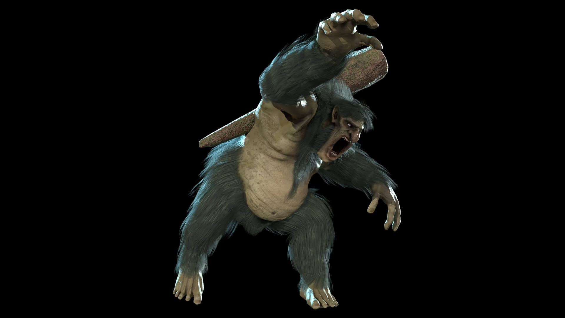 Troll Game Ready - 3D Model by andryuha1981