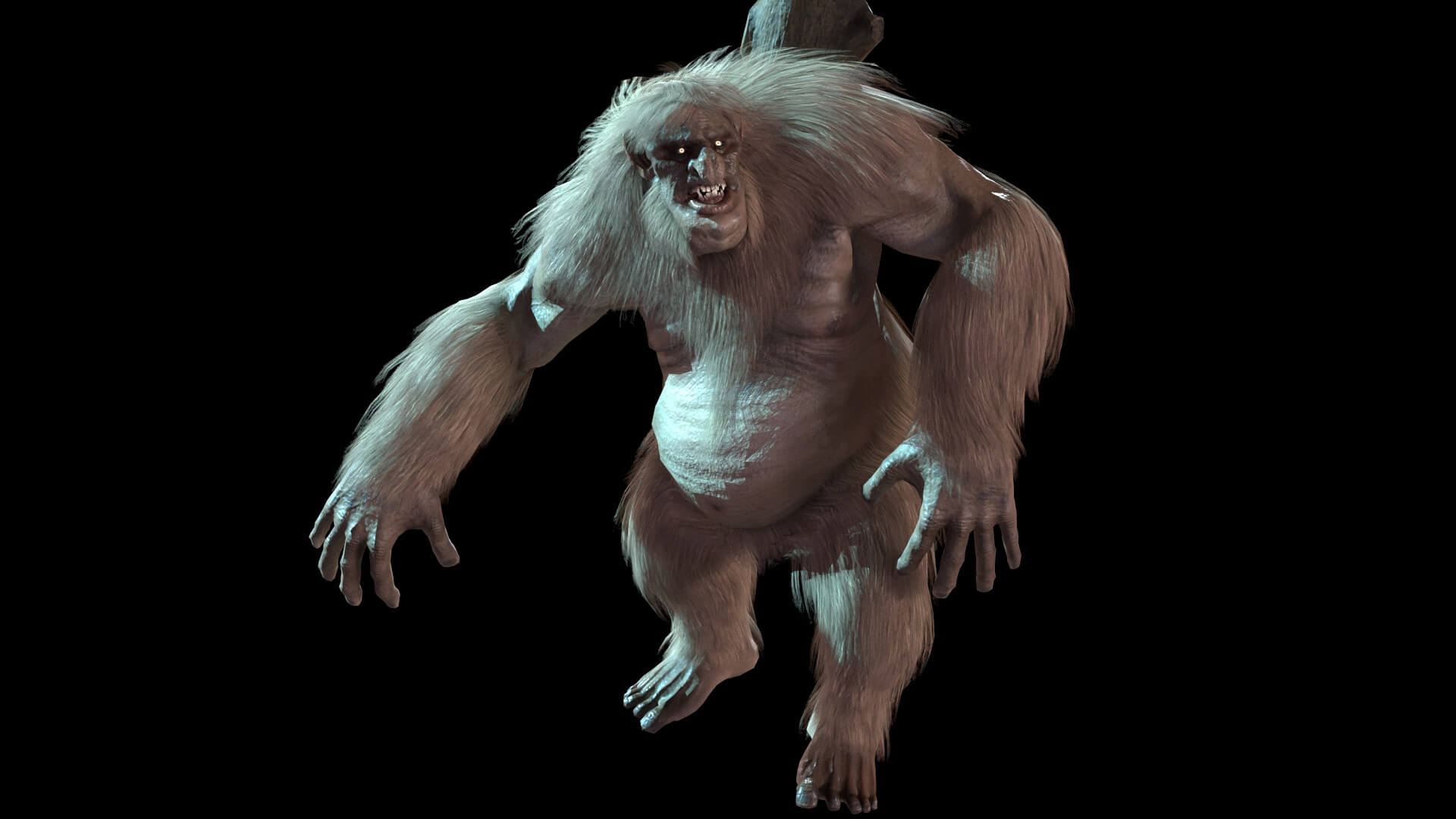 Troll Game Ready - 3D Model by andryuha1981