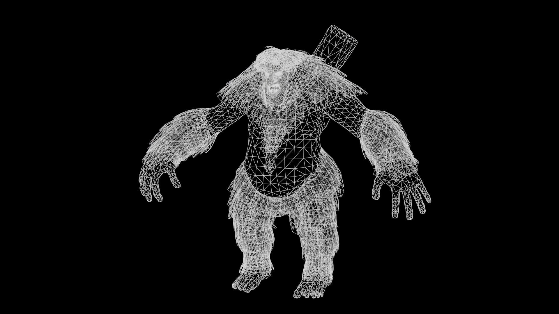 Troll Game Ready - 3D Model by andryuha1981