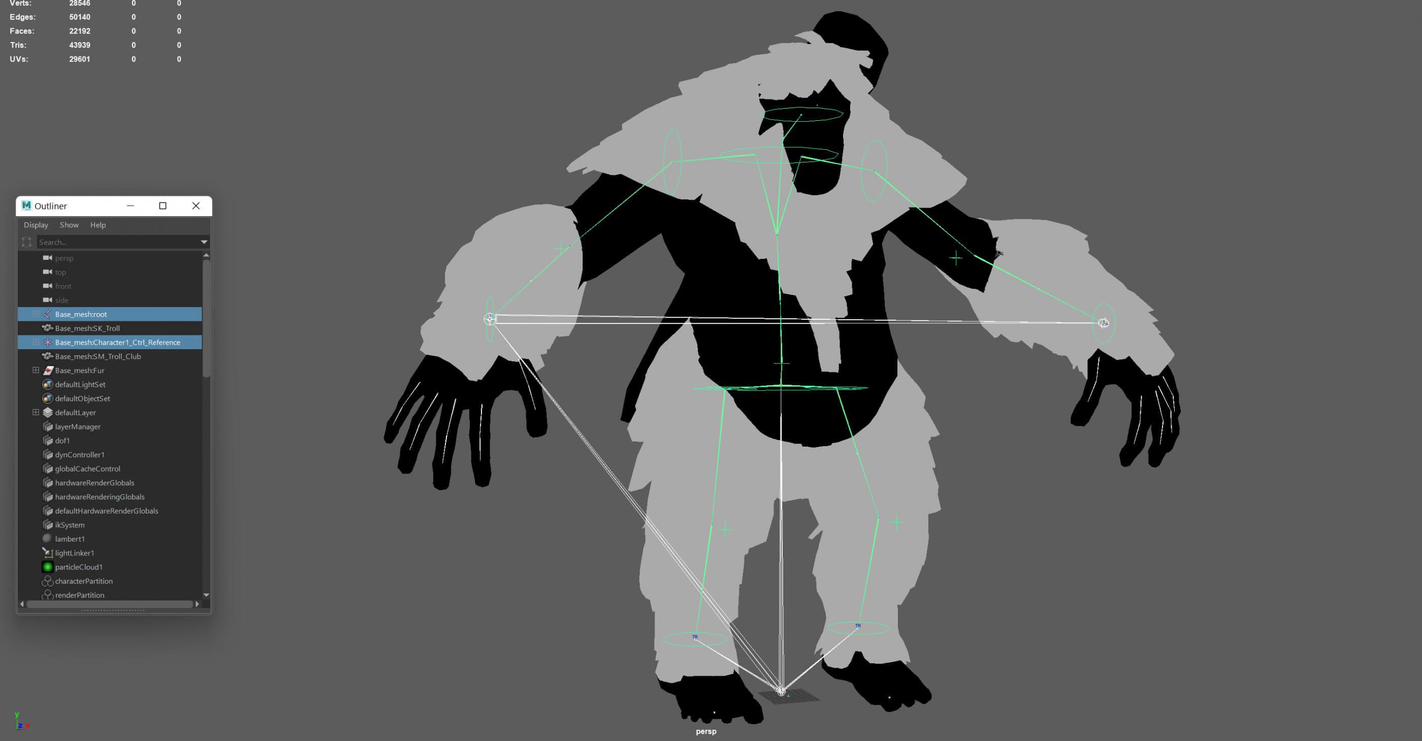 Troll Game Ready - 3D Model by andryuha1981