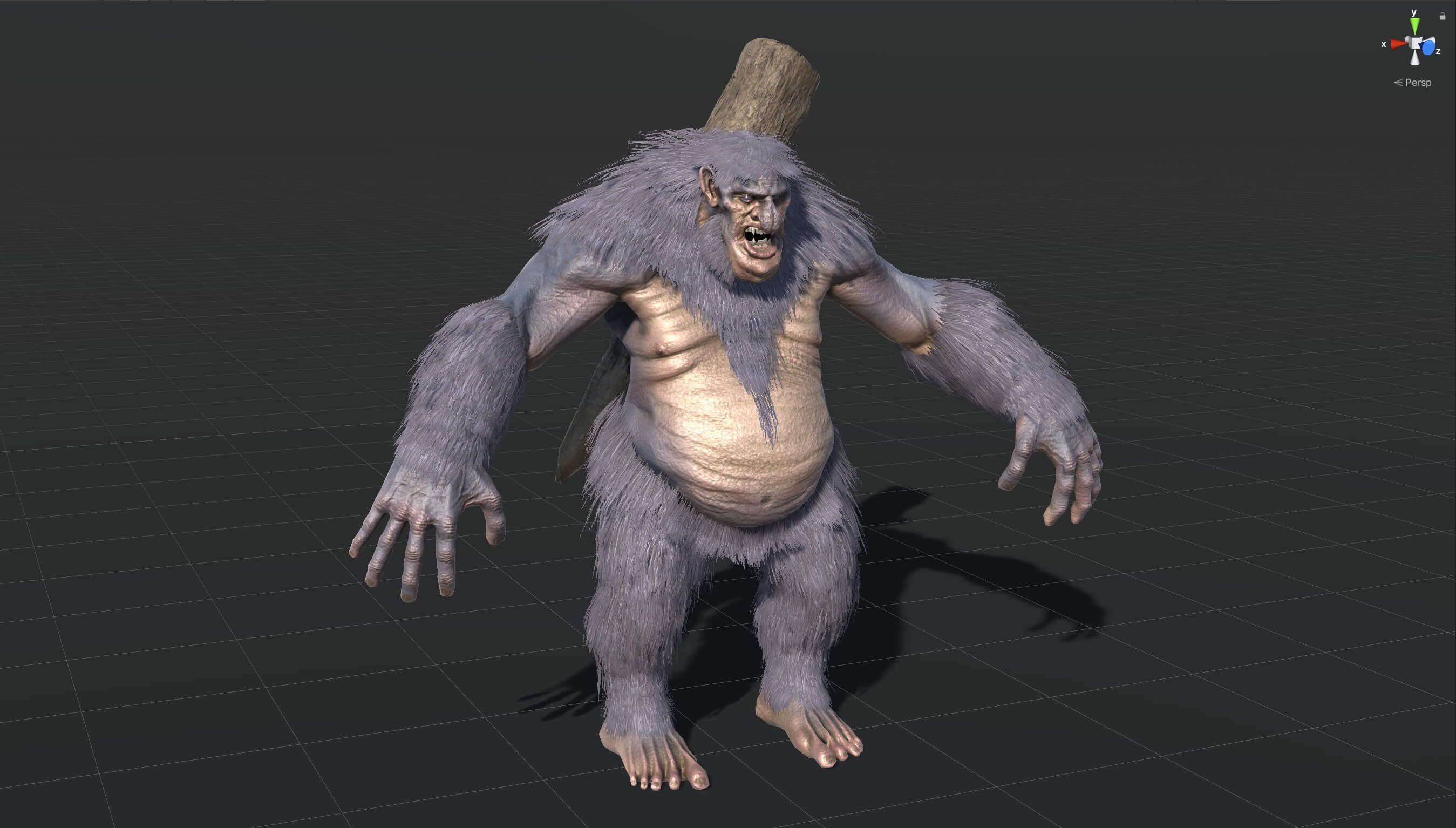 Troll Game Ready - 3D Model by andryuha1981