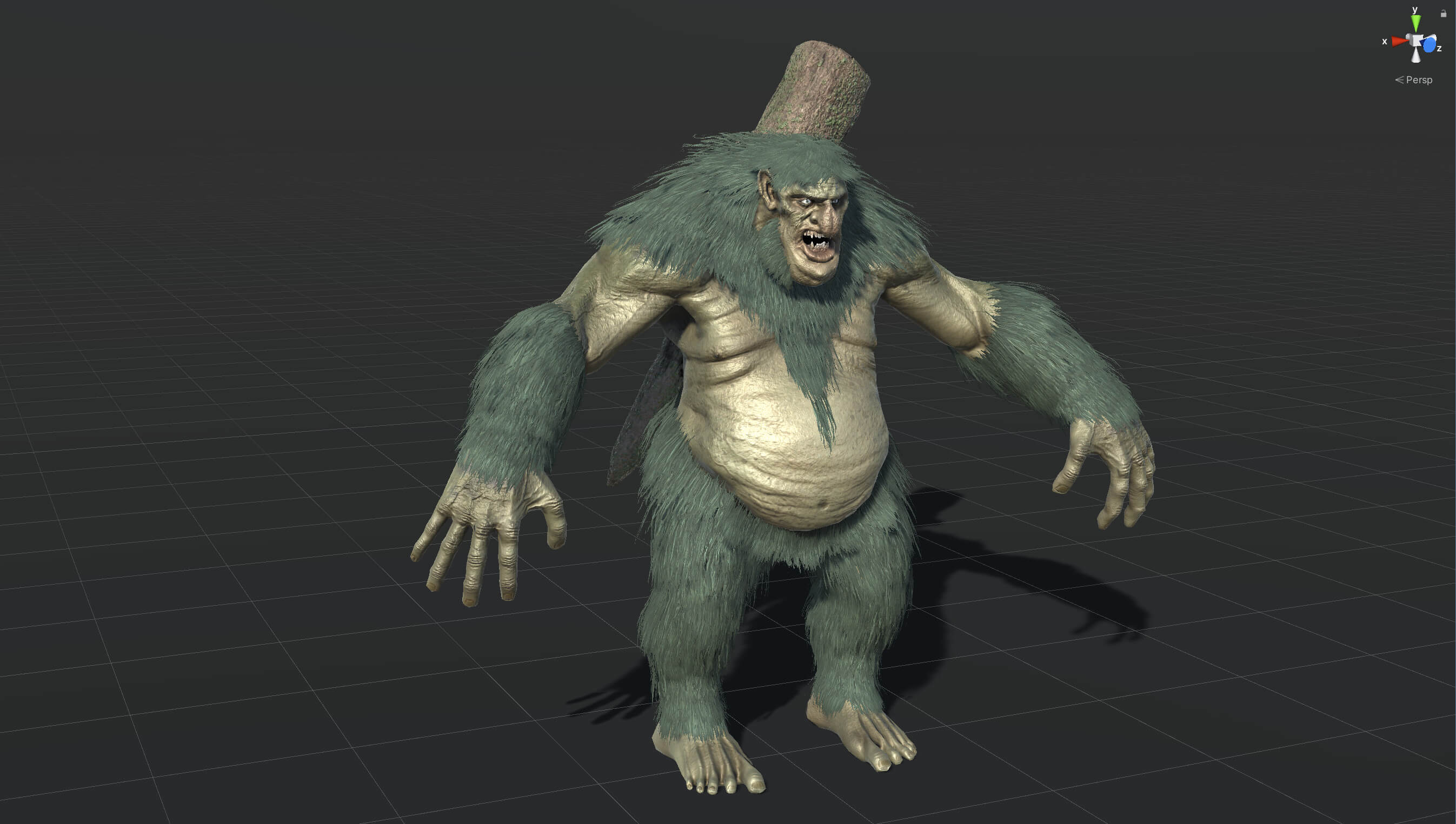 Troll Game Ready - 3D Model by andryuha1981