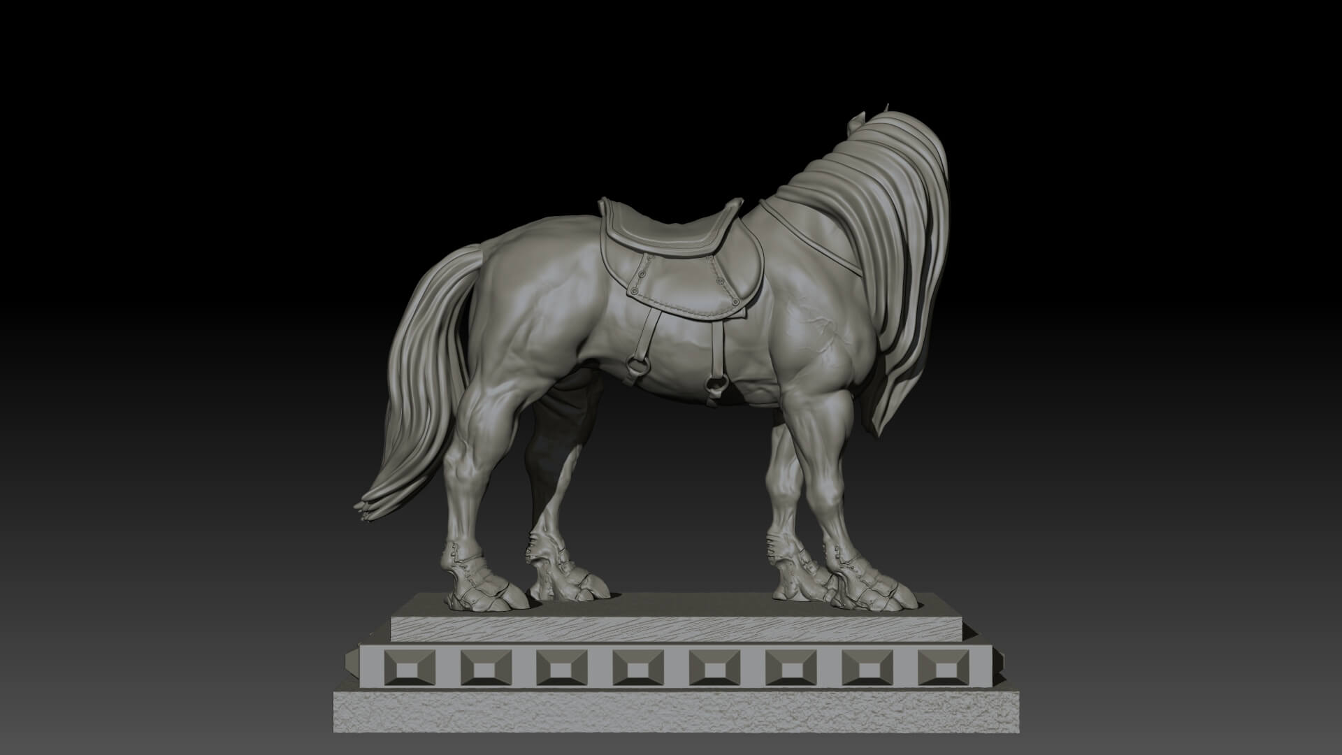 Unicorn 3D Print Ready by andryuha1981