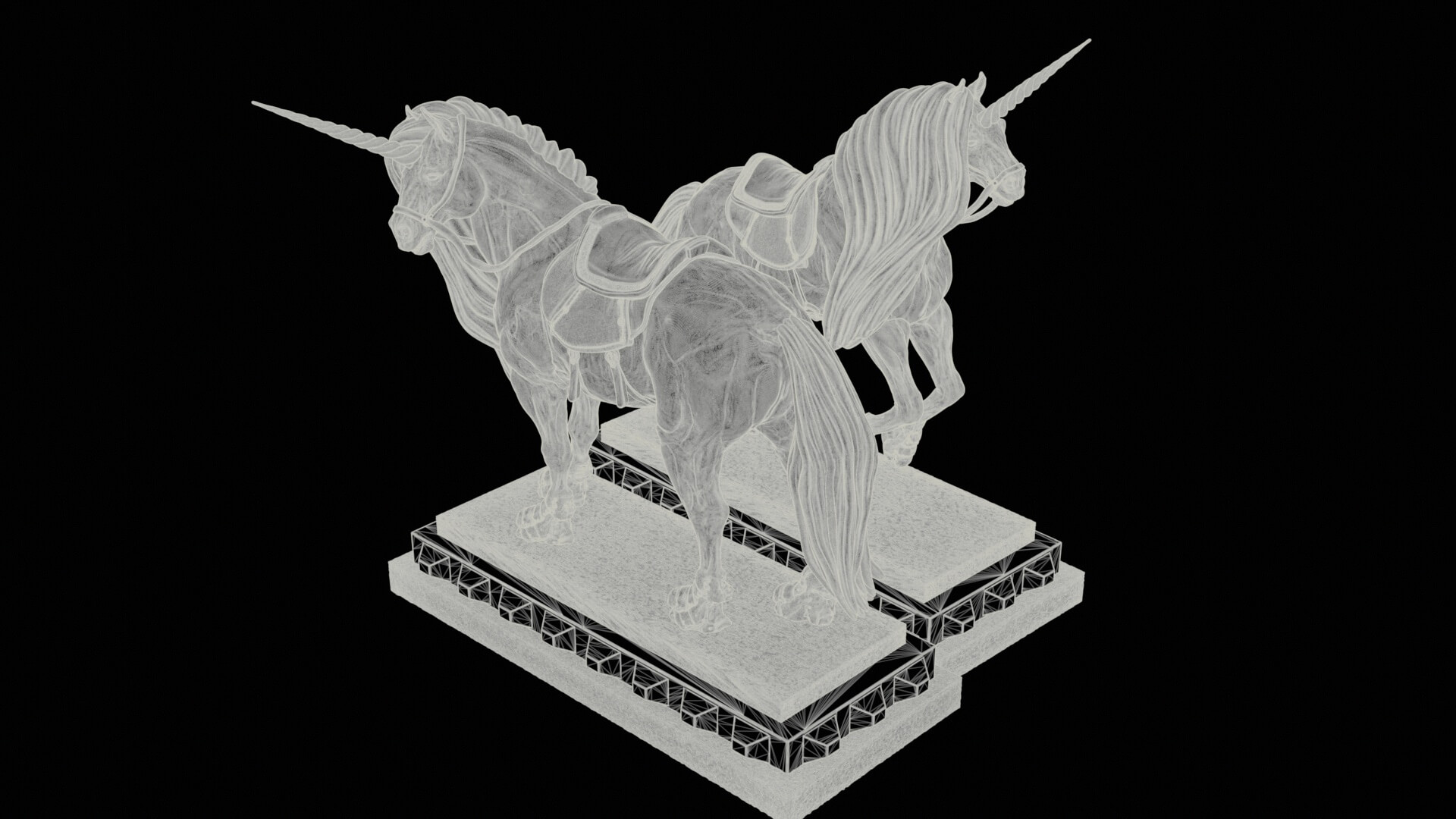 Unicorn 3D Print Ready by andryuha1981