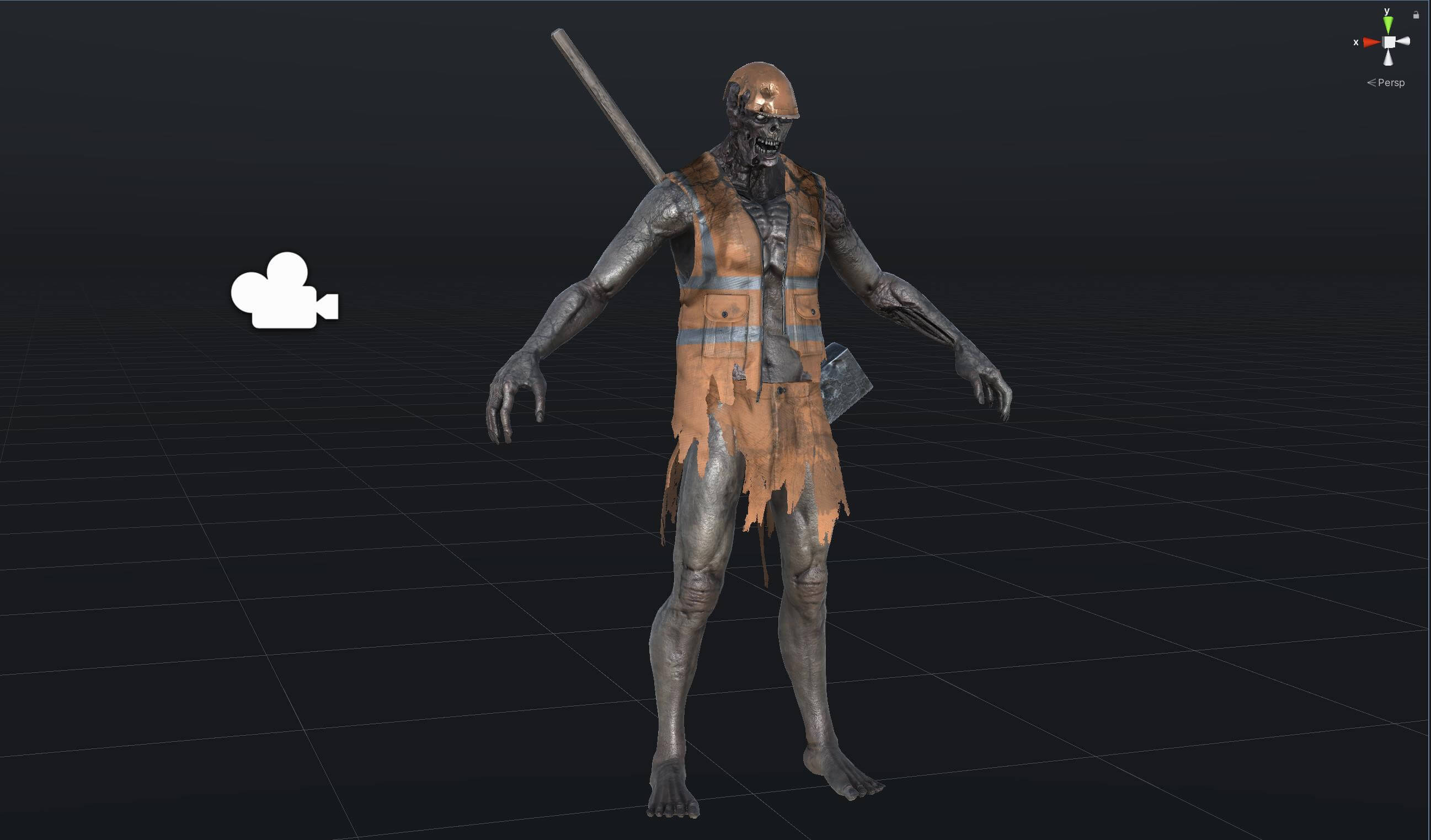 Urban Zombie 1 - 3D Model by andryuha1981