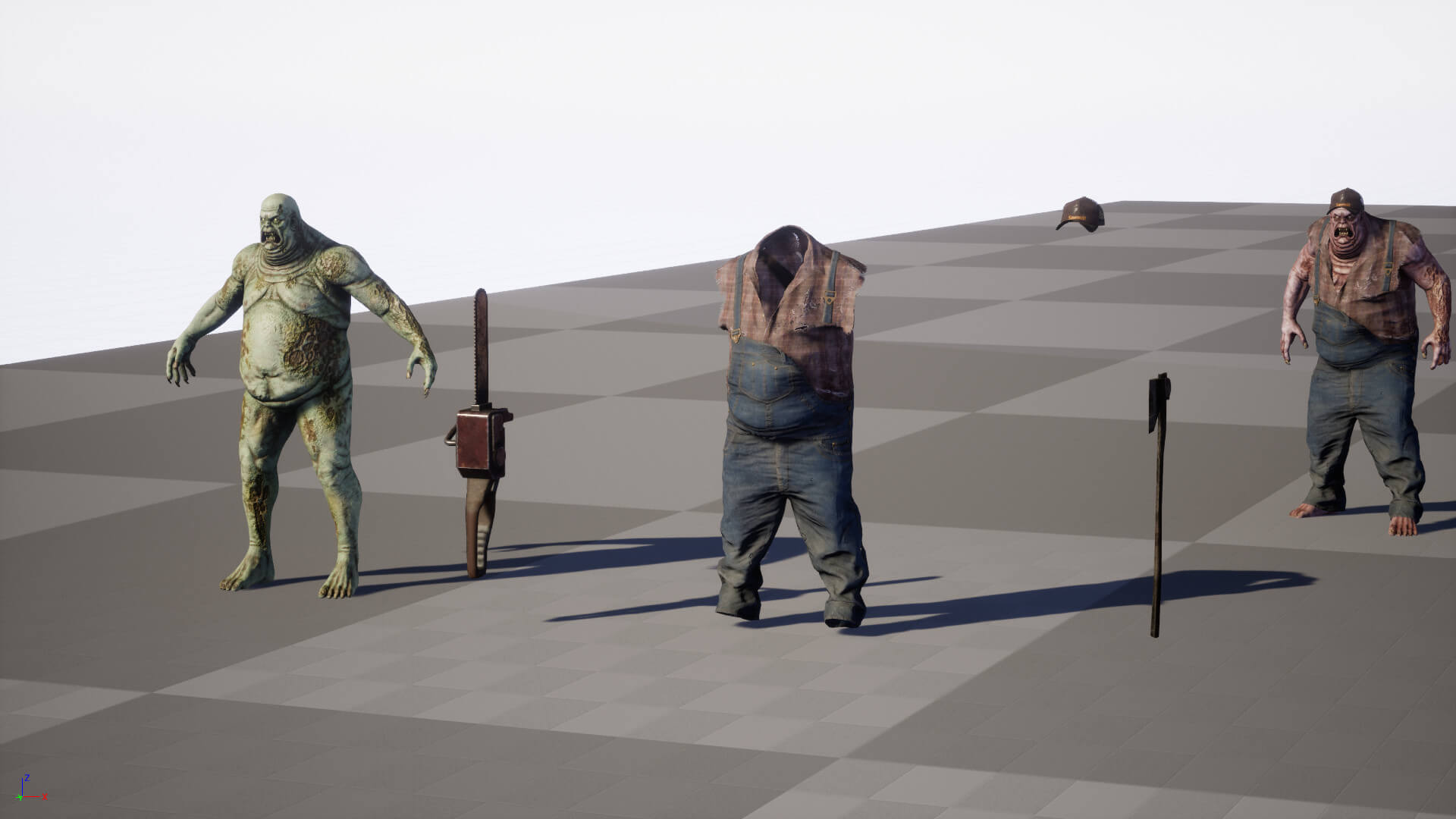 Urban Zombie 2 - 3D Model by andryuha1981