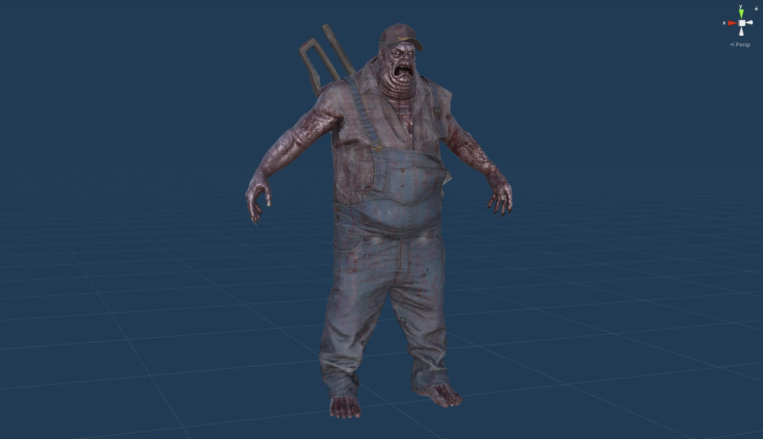 Urban Zombie 2 - 3D Model by andryuha1981