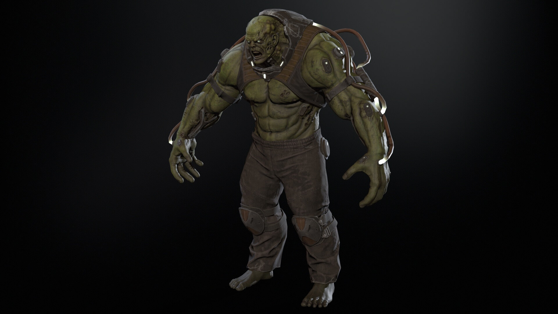 Urban Zombie 6 - 3D Model by andryuha1981