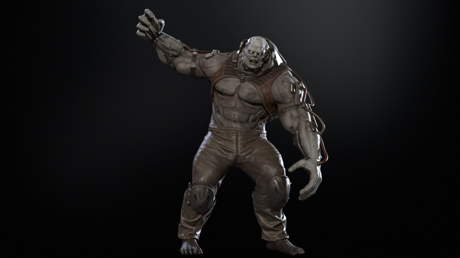 Urban Zombie 6 - 3D Model by andryuha1981