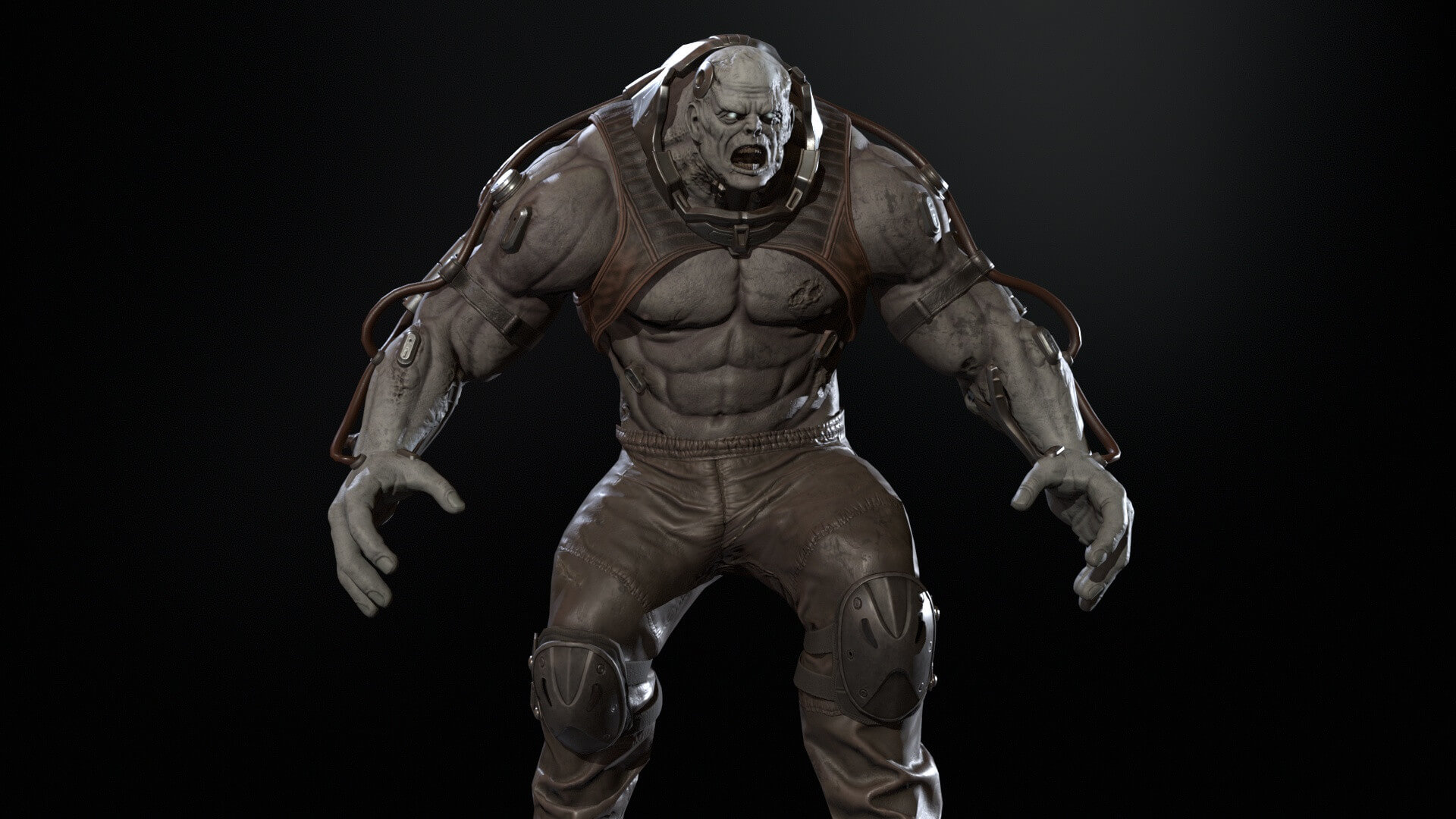 Urban Zombie 6 - 3D Model by andryuha1981