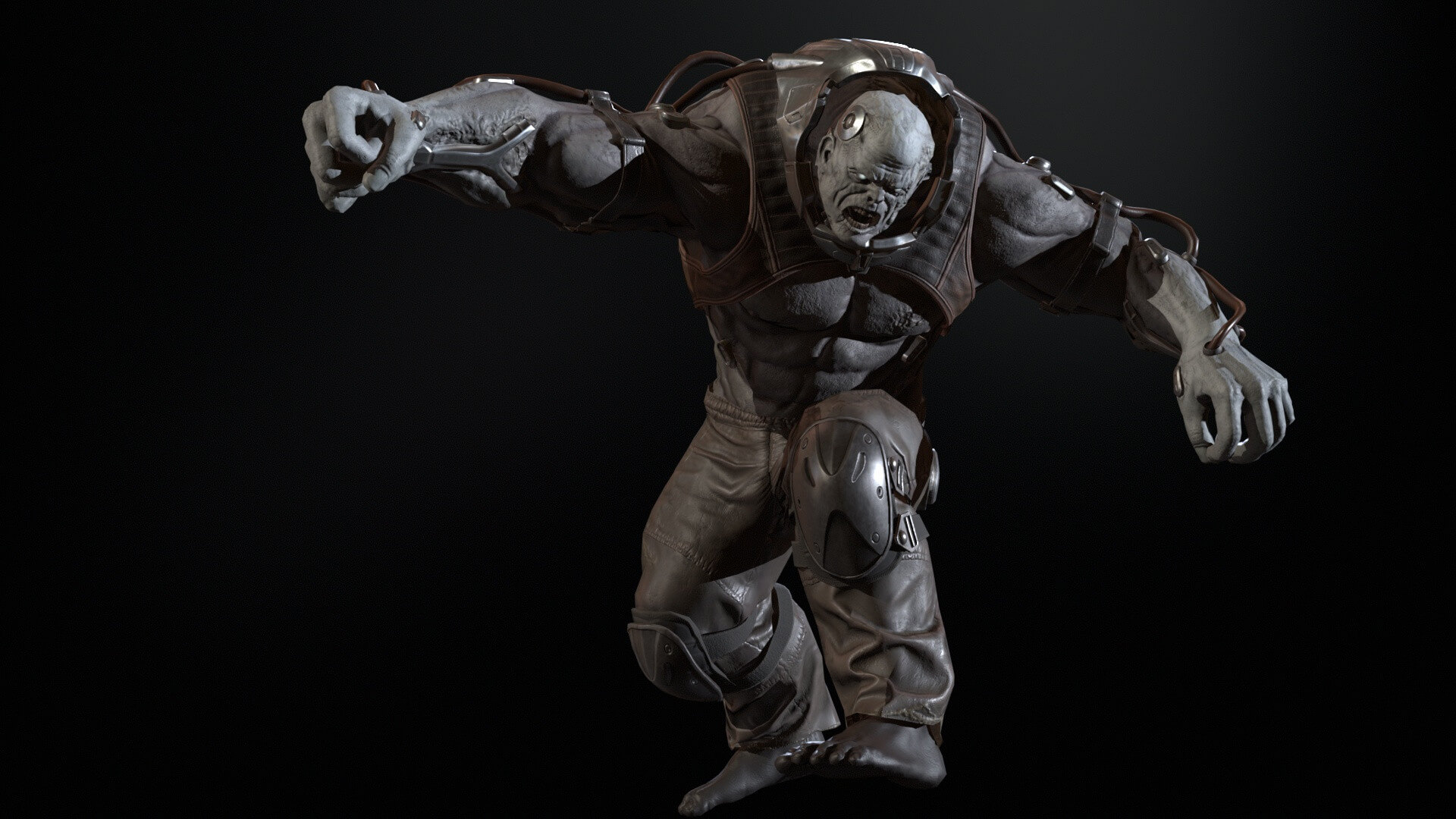 Urban Zombie 6 - 3D Model by andryuha1981