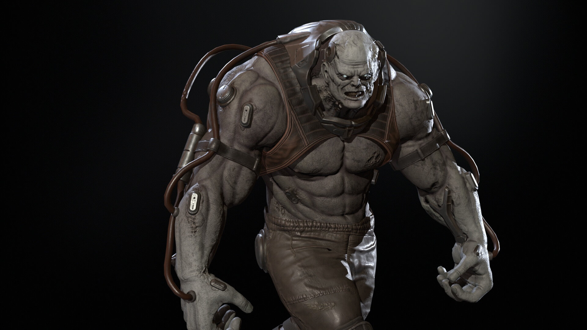 Urban Zombie 6 - 3D Model by andryuha1981