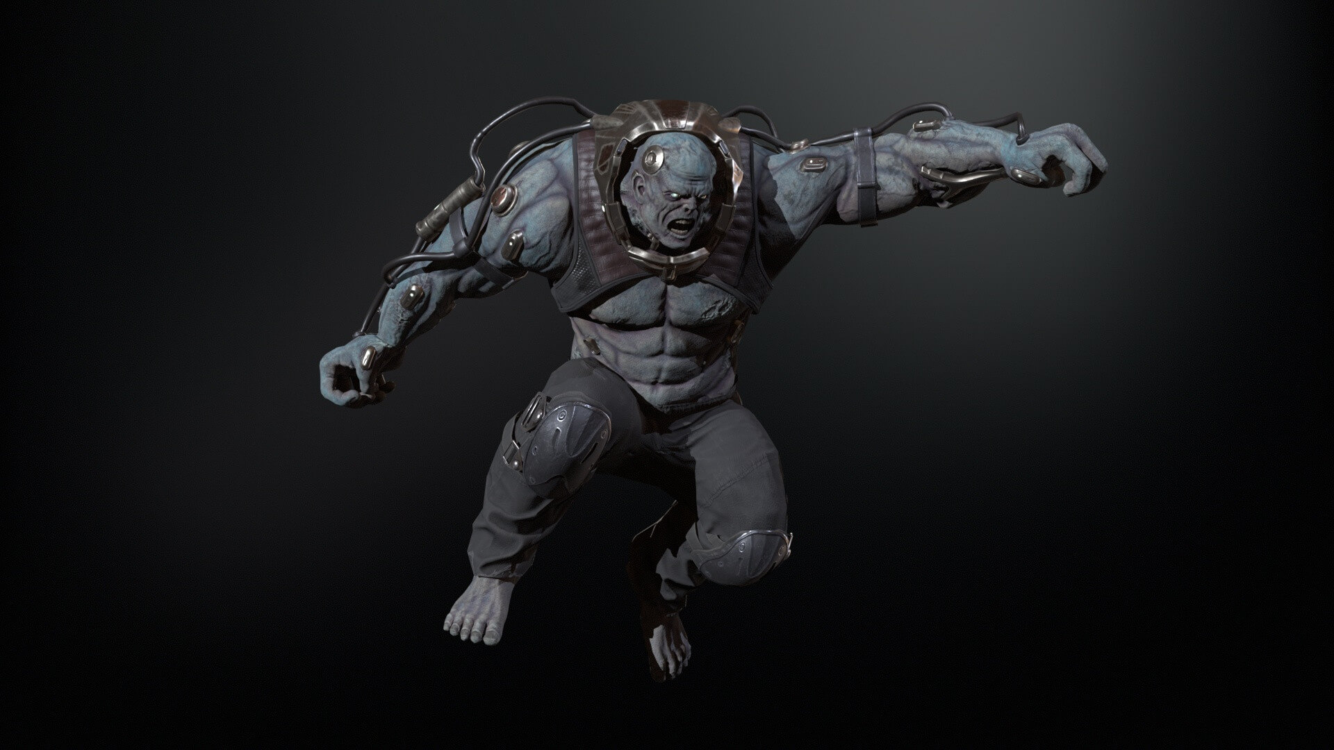 Urban Zombie 6 - 3D Model by andryuha1981