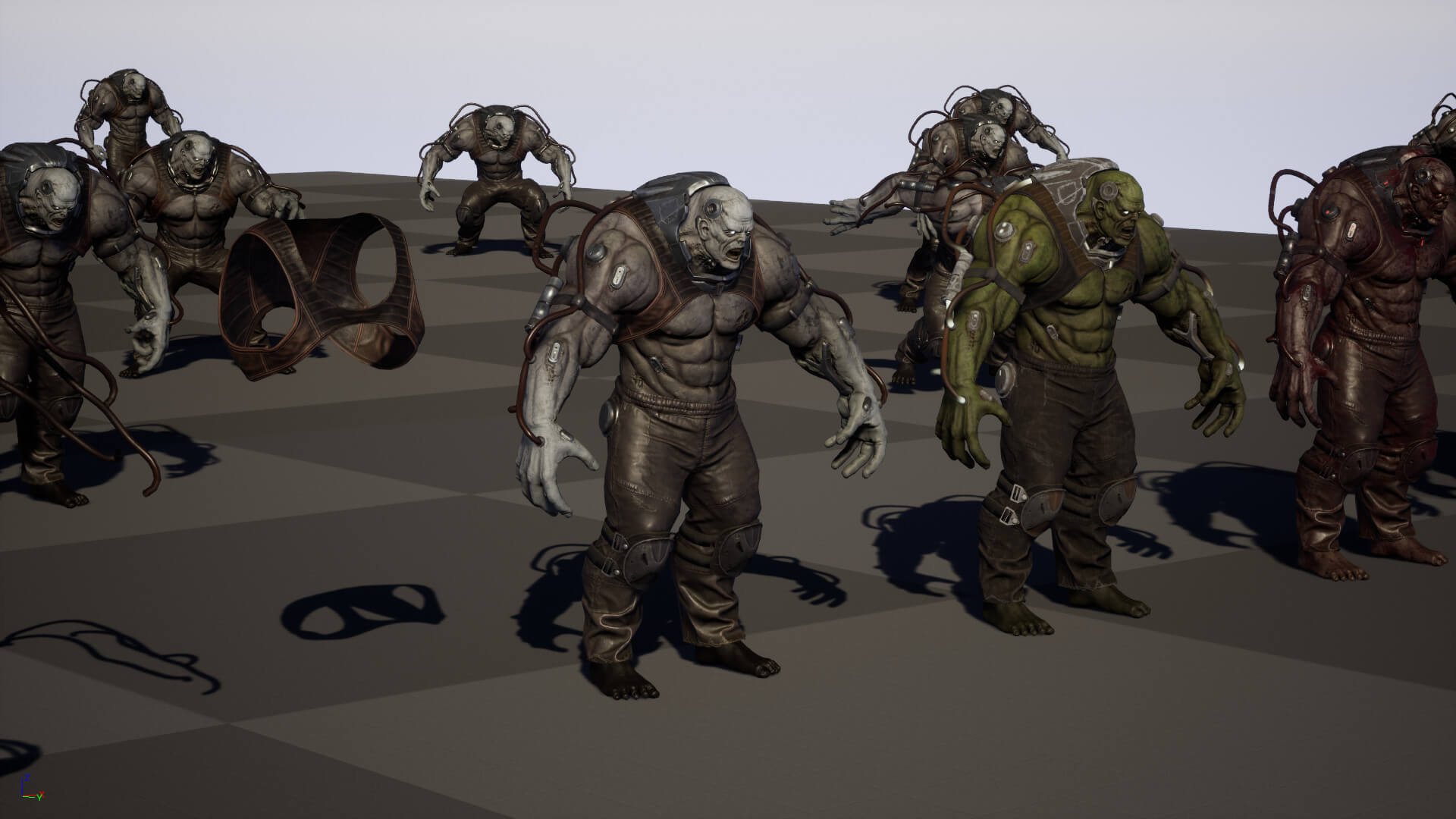 Urban Zombie 6 - 3D Model by andryuha1981