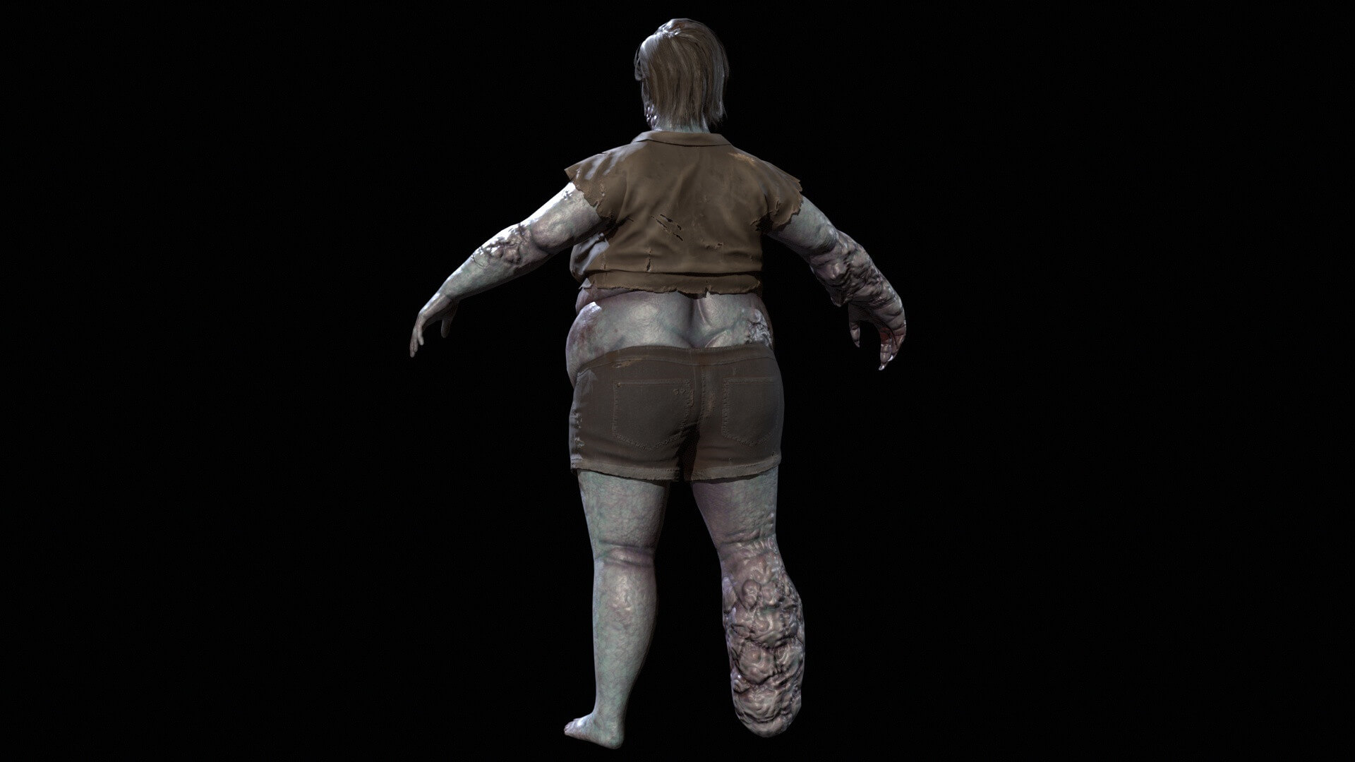 Urban Zombie 7 - 3D Model by andryuha1981