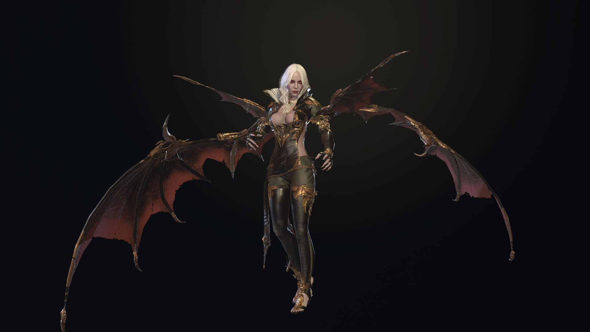 Vampire Girl Final Remaster - 3D Model by andryuha1981