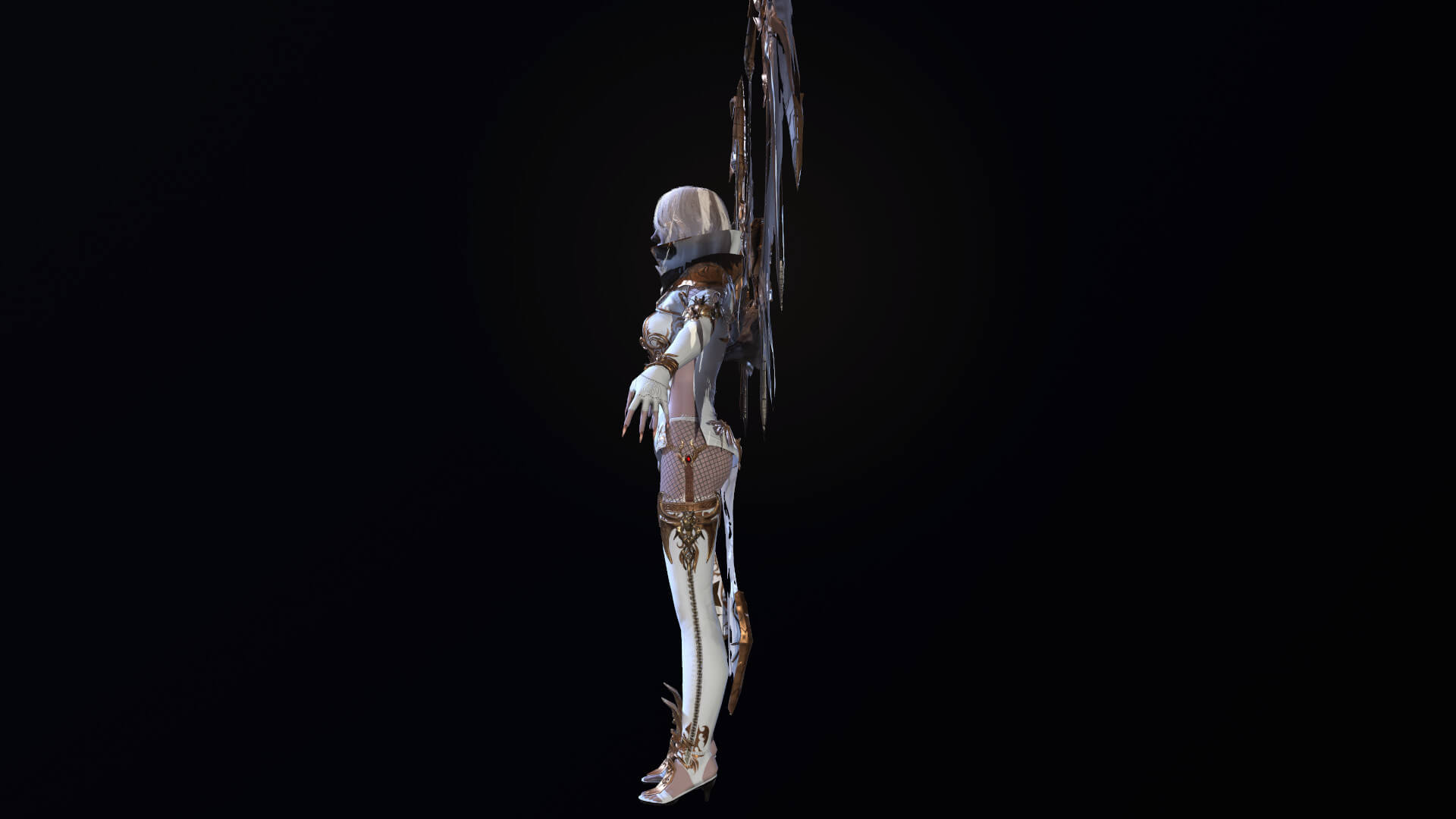 Vampire Girl Final Remaster - 3D Model by andryuha1981