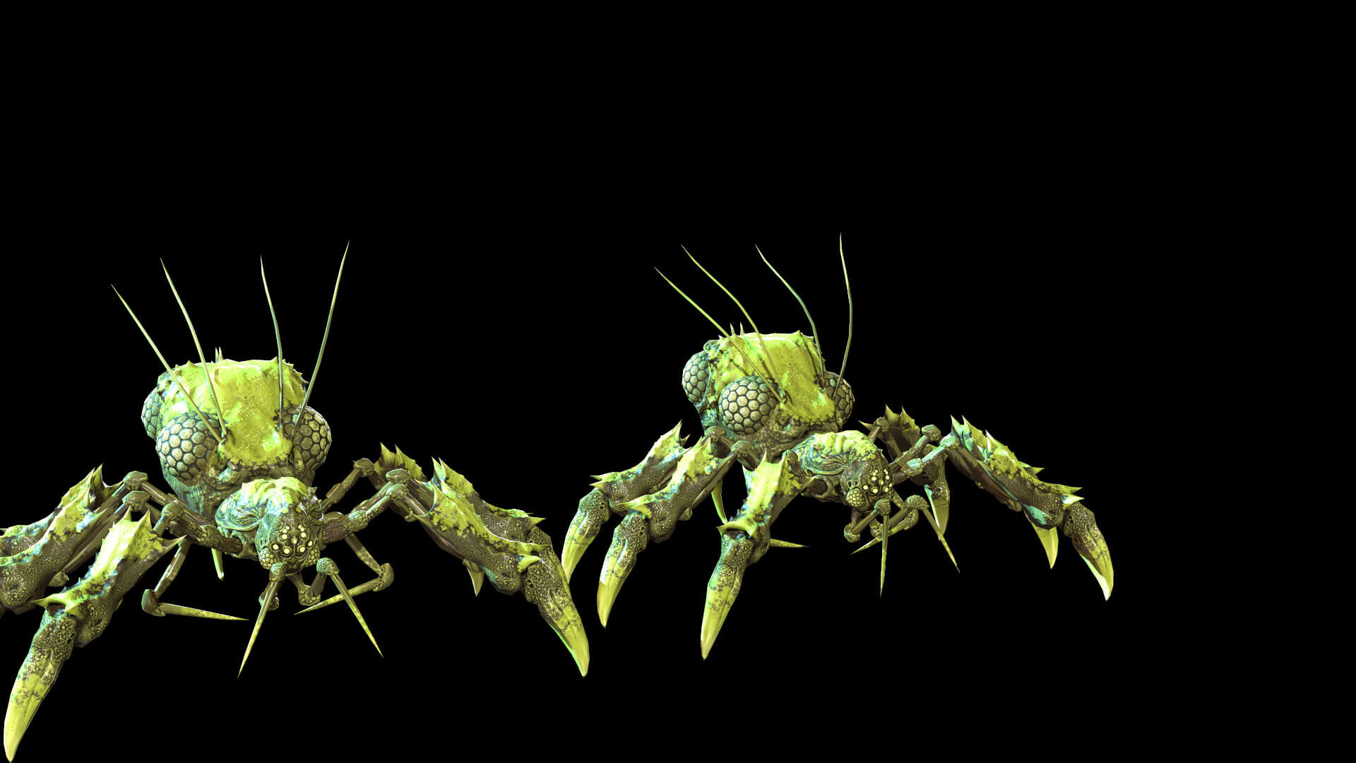 Spider Bug 1 Game Ready - 3D Model by andryuha1981