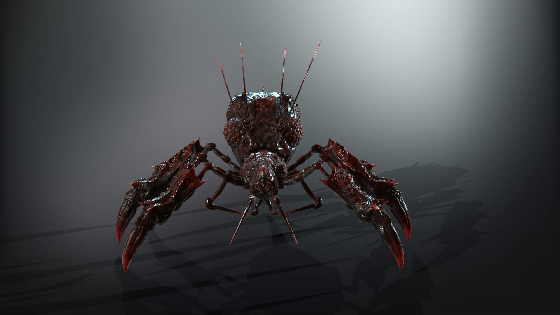 Spider Bug 1 Game Ready - 3D Model by andryuha1981