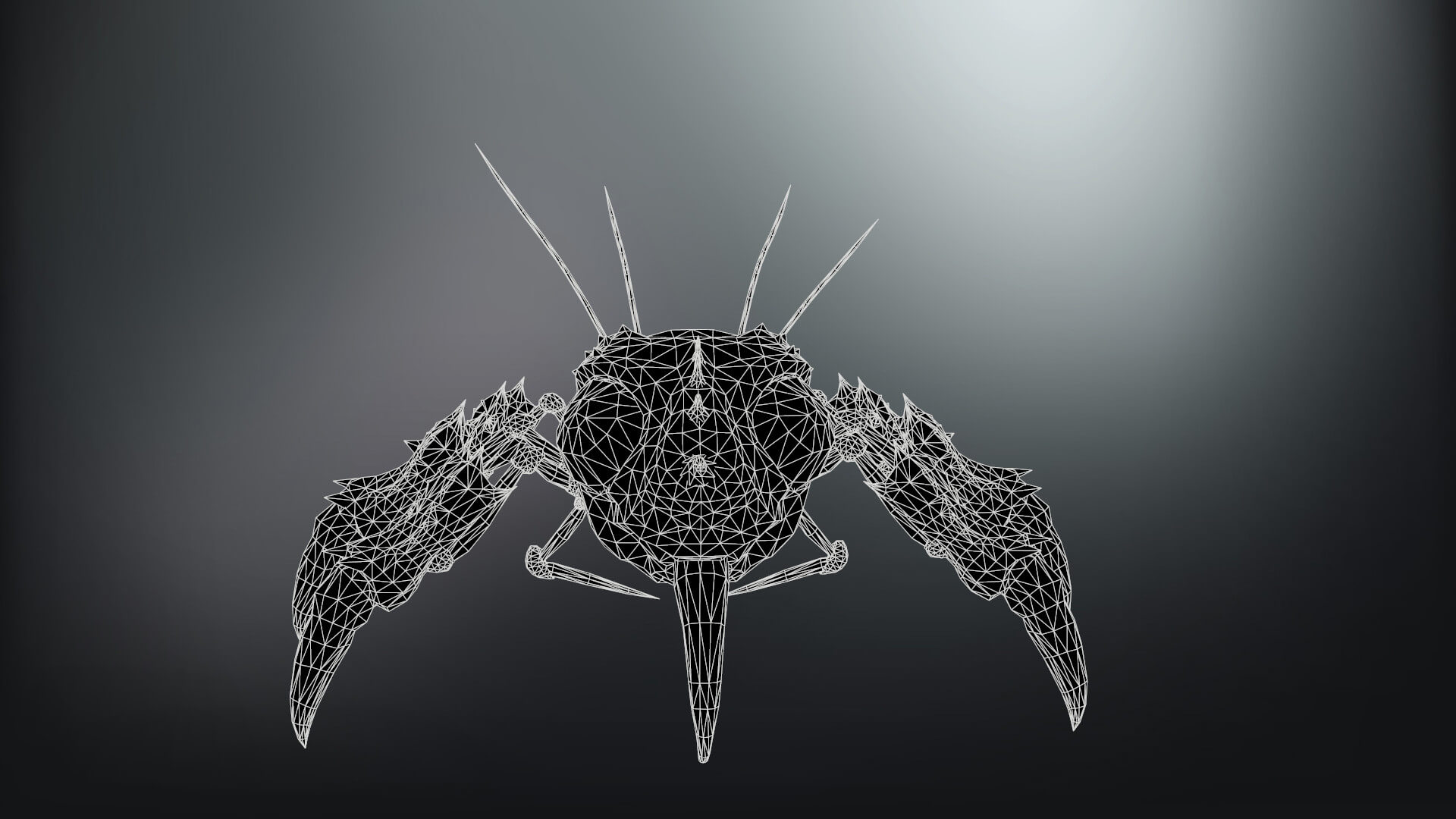 Spider Bug 1 Game Ready - 3D Model by andryuha1981