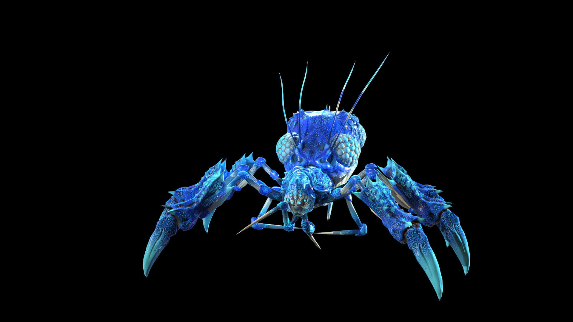 Spider Bug 1 Game Ready - 3D Model by andryuha1981