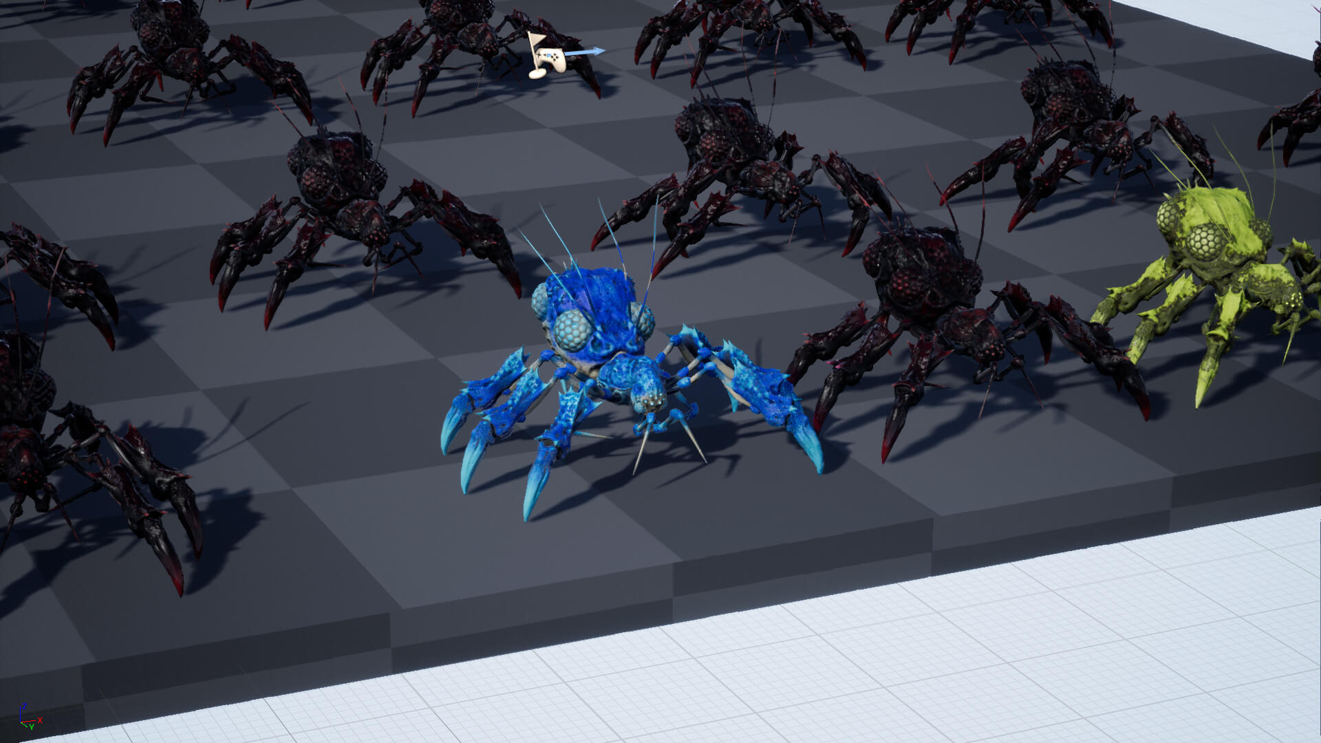 Spider Bug 1 Game Ready - 3D Model by andryuha1981