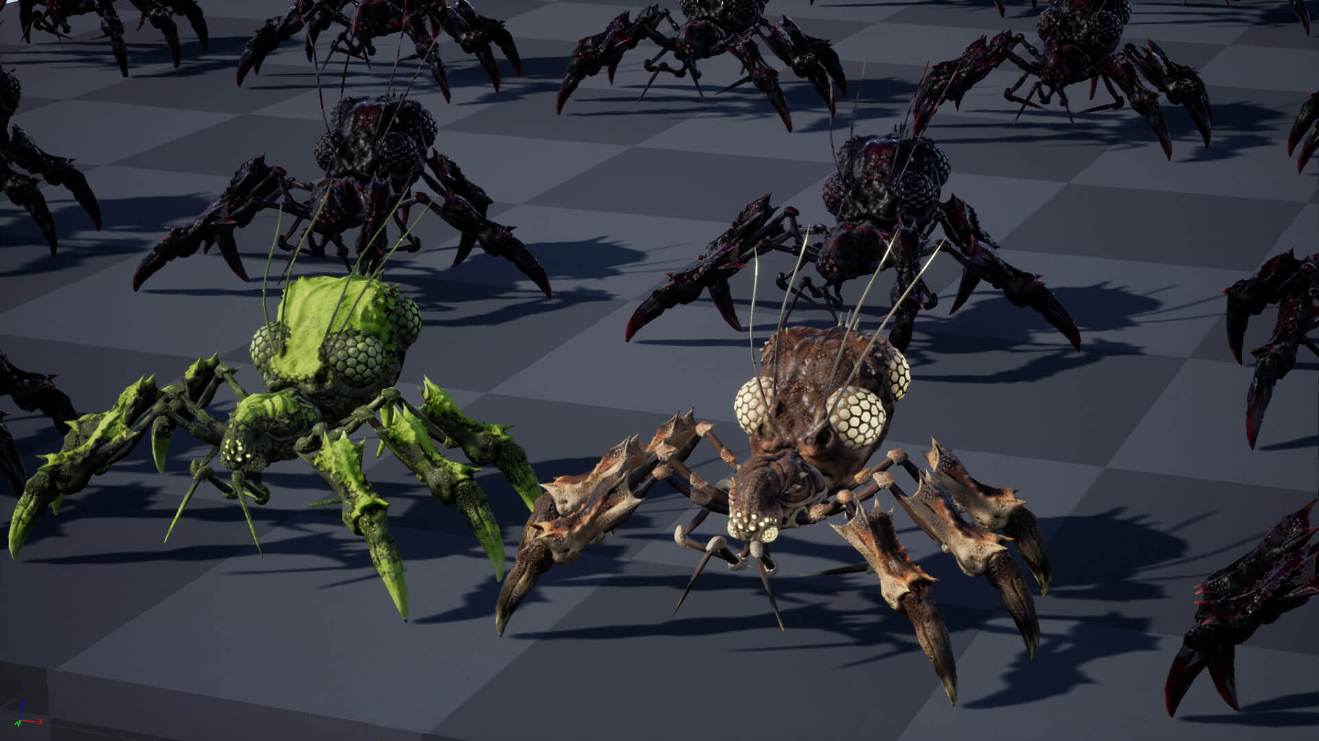 Spider Bug 1 Game Ready - 3D Model by andryuha1981