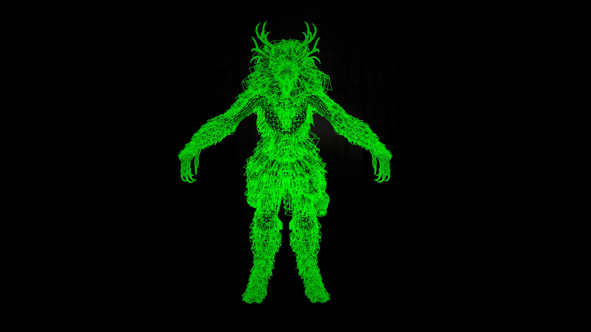 Wendigo Game Ready - 3D Model by andryuha1981