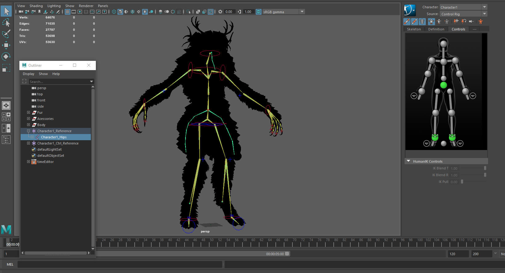 Wendigo Game Ready - 3D Model by andryuha1981