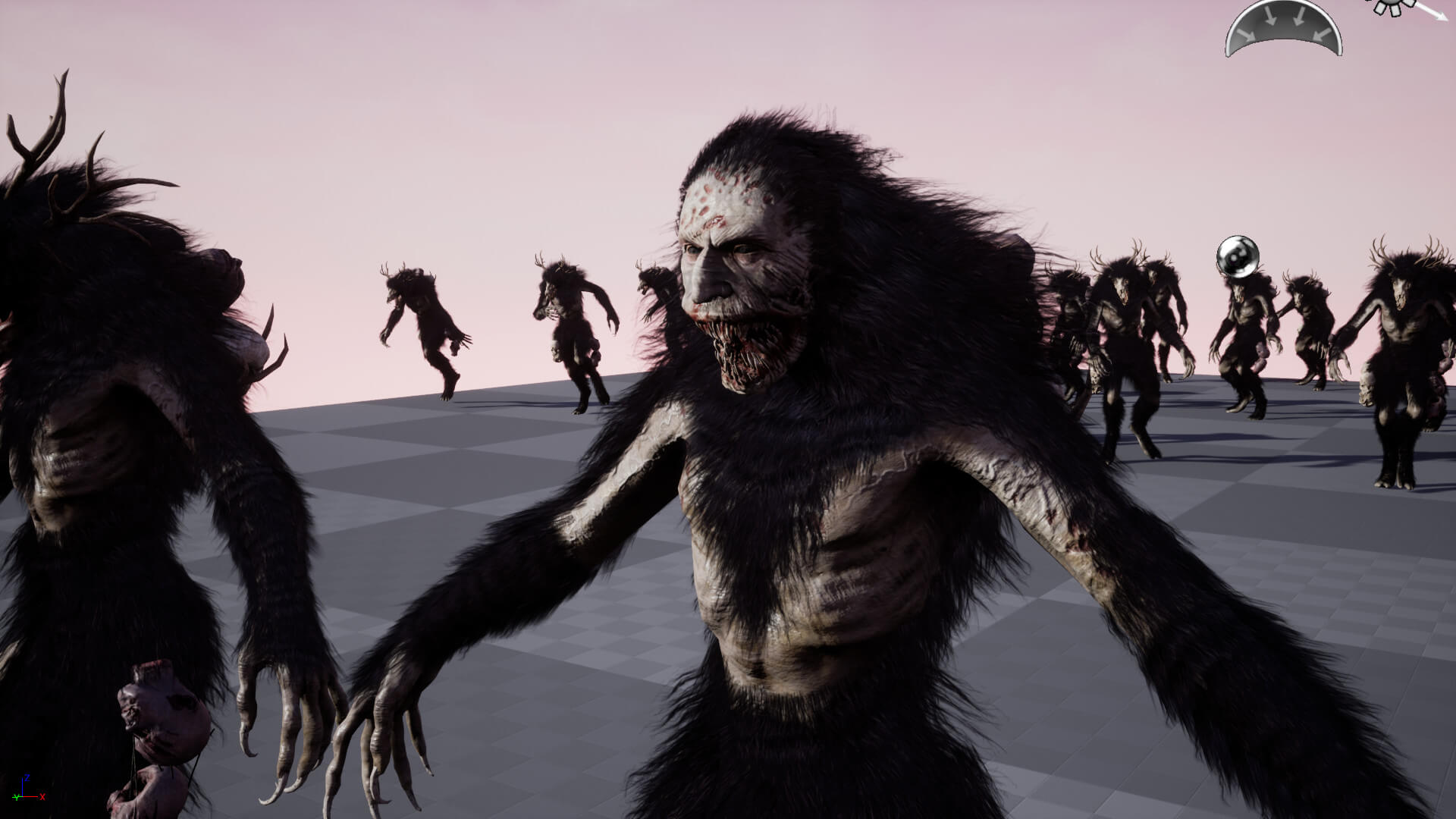 Wendigo Game Ready - 3D Model by andryuha1981