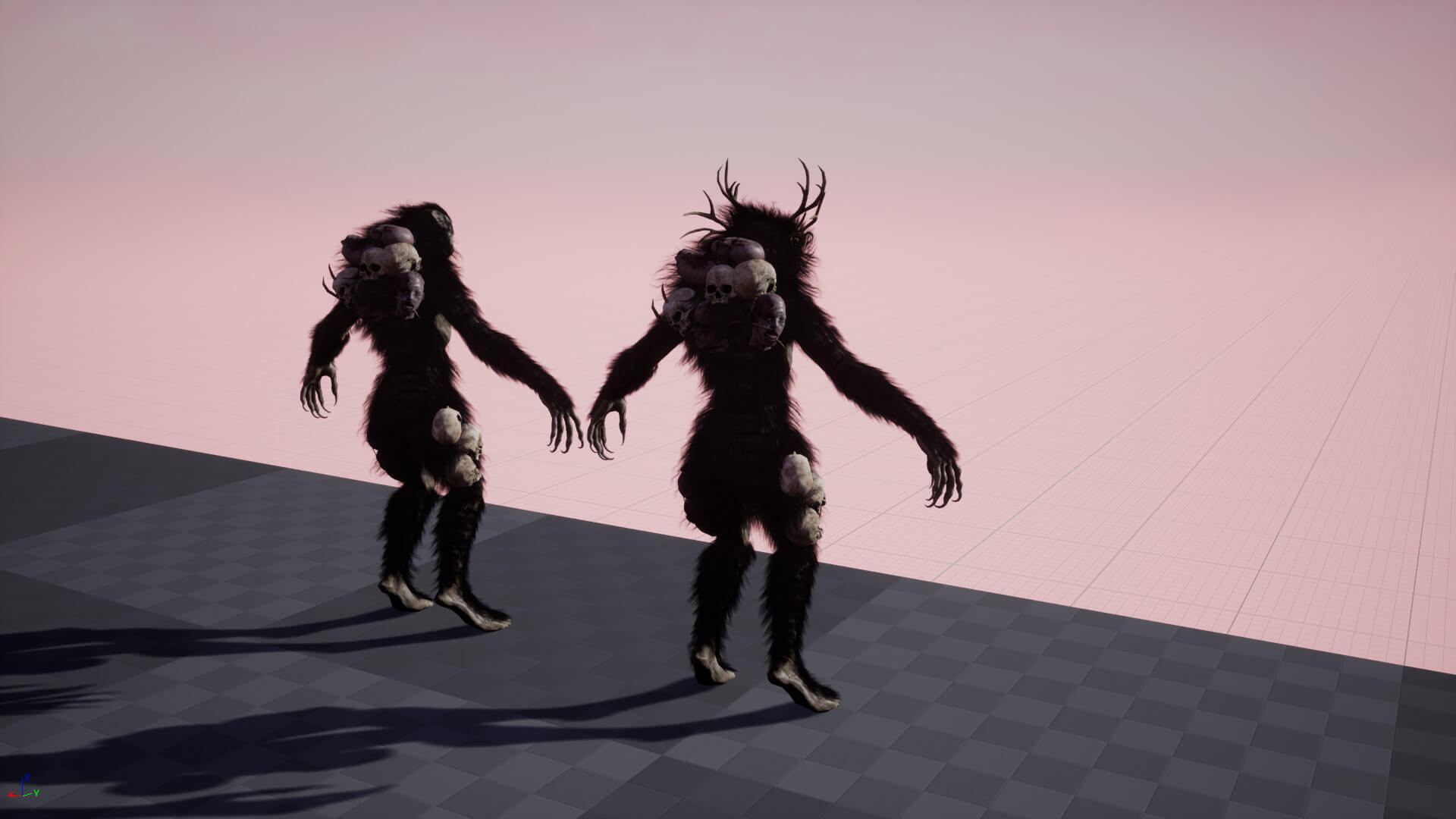 Wendigo Game Ready - 3D Model by andryuha1981