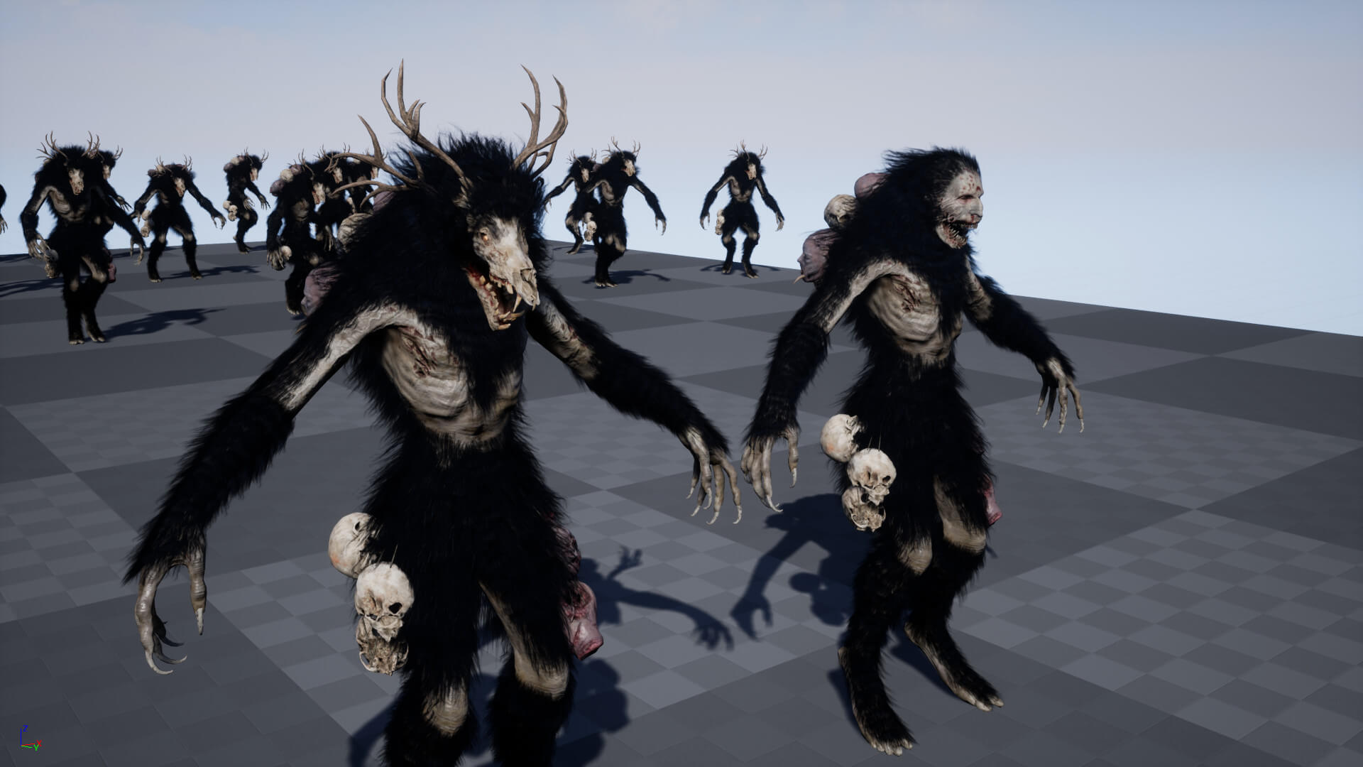Wendigo Game Ready - 3D Model by andryuha1981