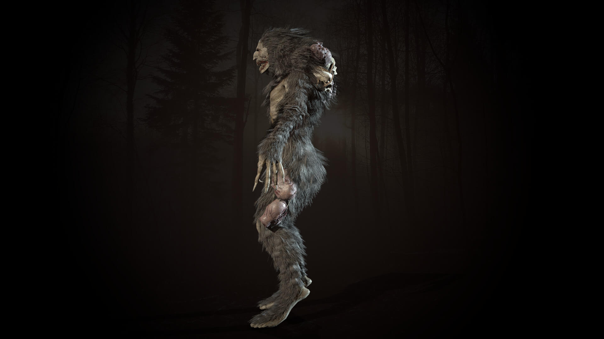Wendigo Game Ready - 3D Model by andryuha1981