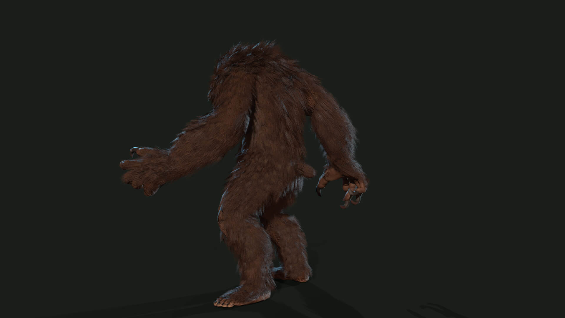 Werebear Game Ready - 3D Model by andryuha1981