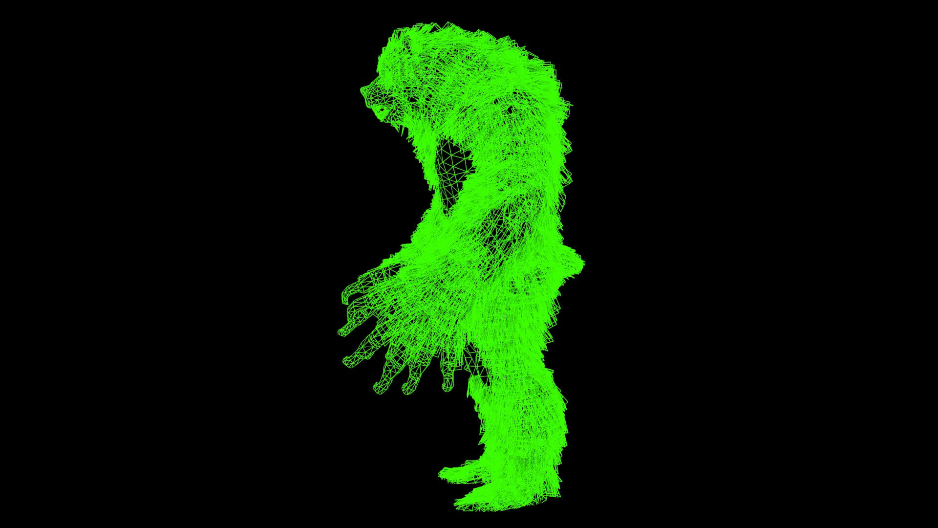 Werebear Game Ready - 3D Model by andryuha1981